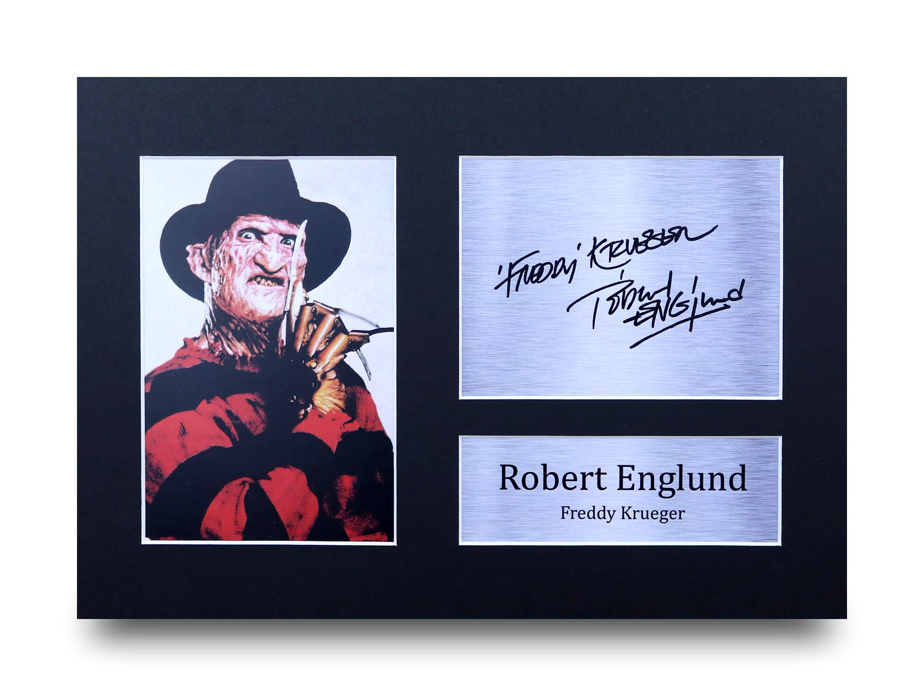 Robert Englund Signed A4 Print Autograph For a Nightmare on Elm Street ...