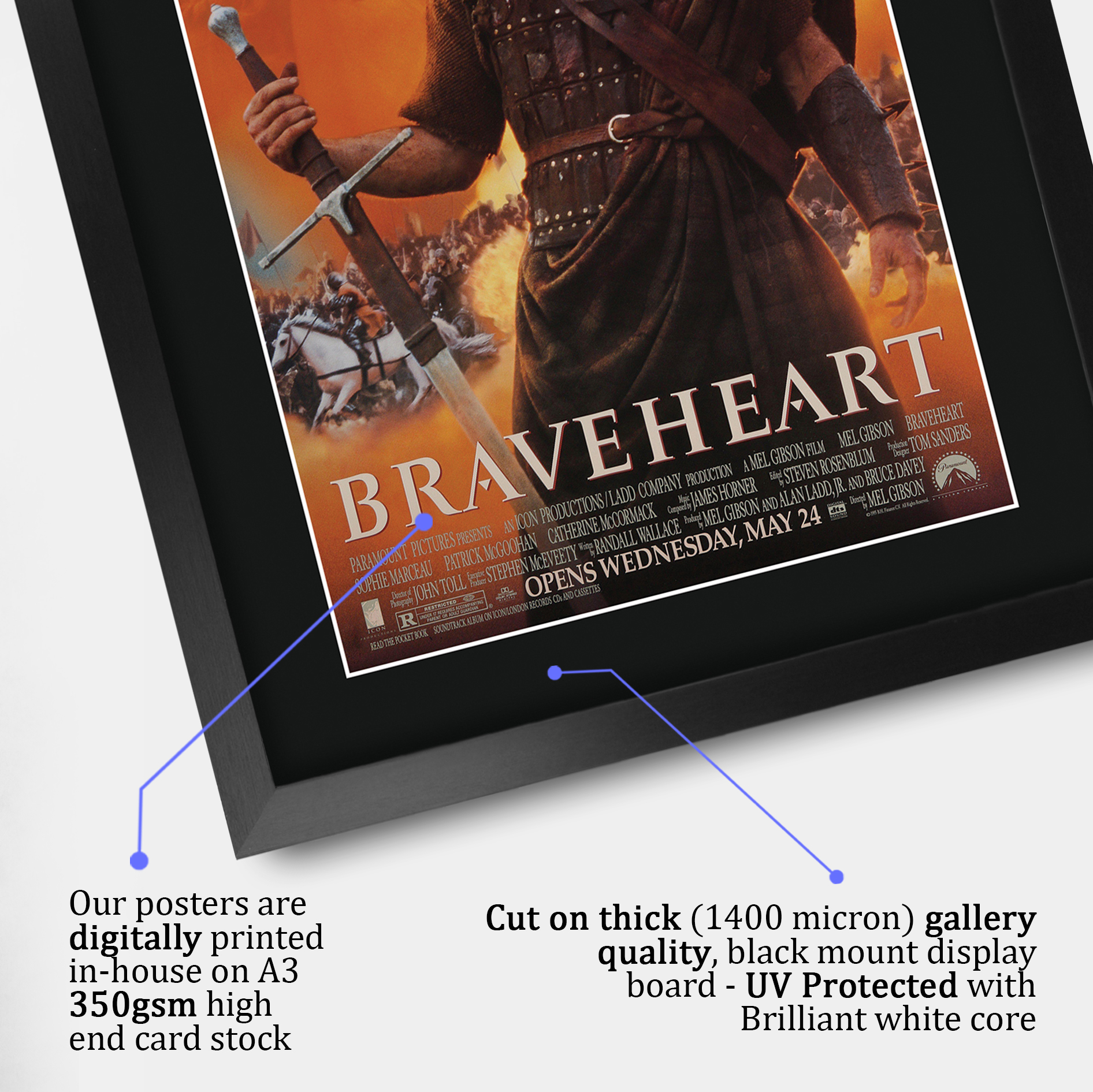 Braveheart Fan Poster