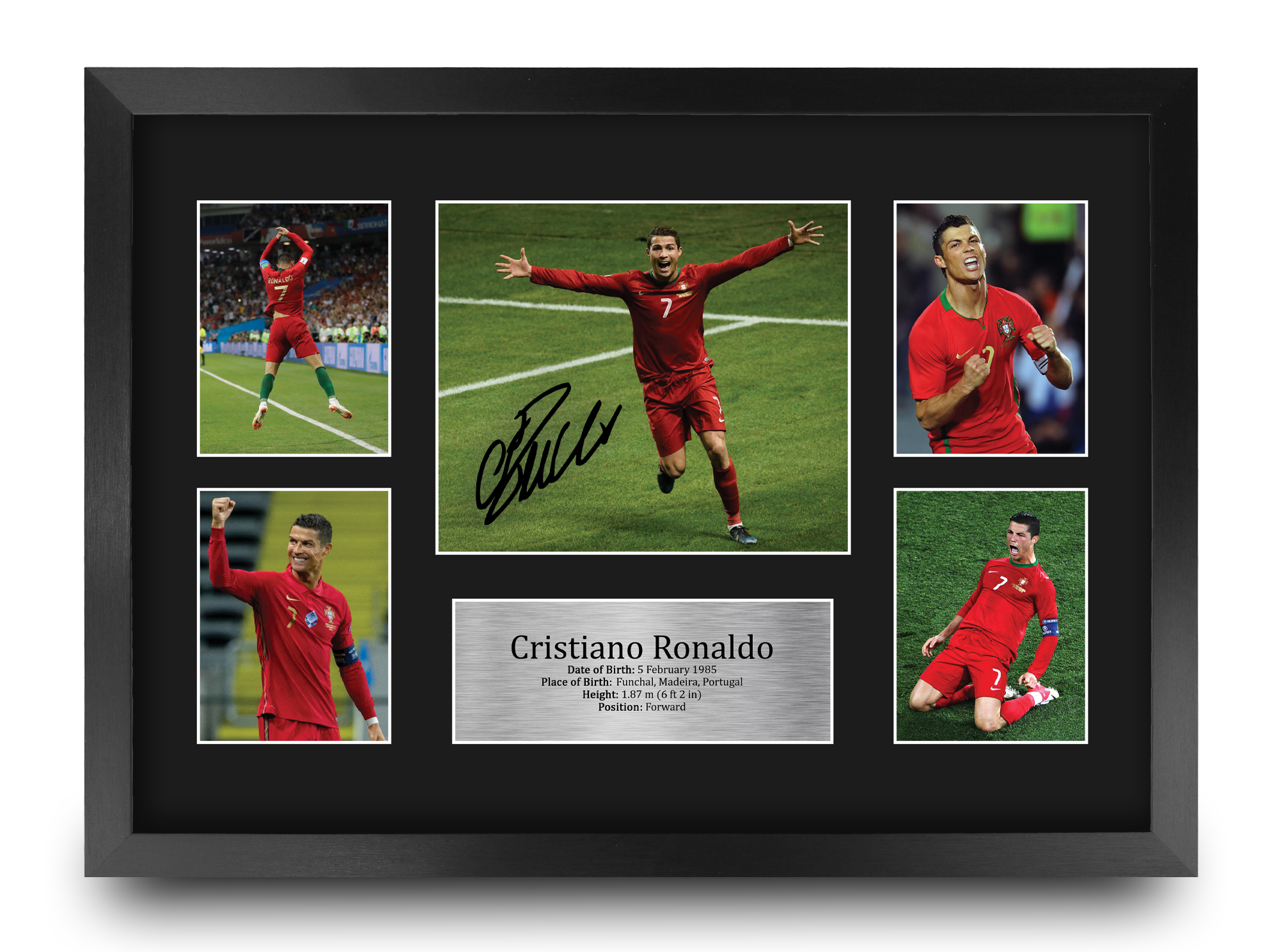 Cristiano Ronaldo Man U Signed Print A3 Photo a Football Fan | eBay