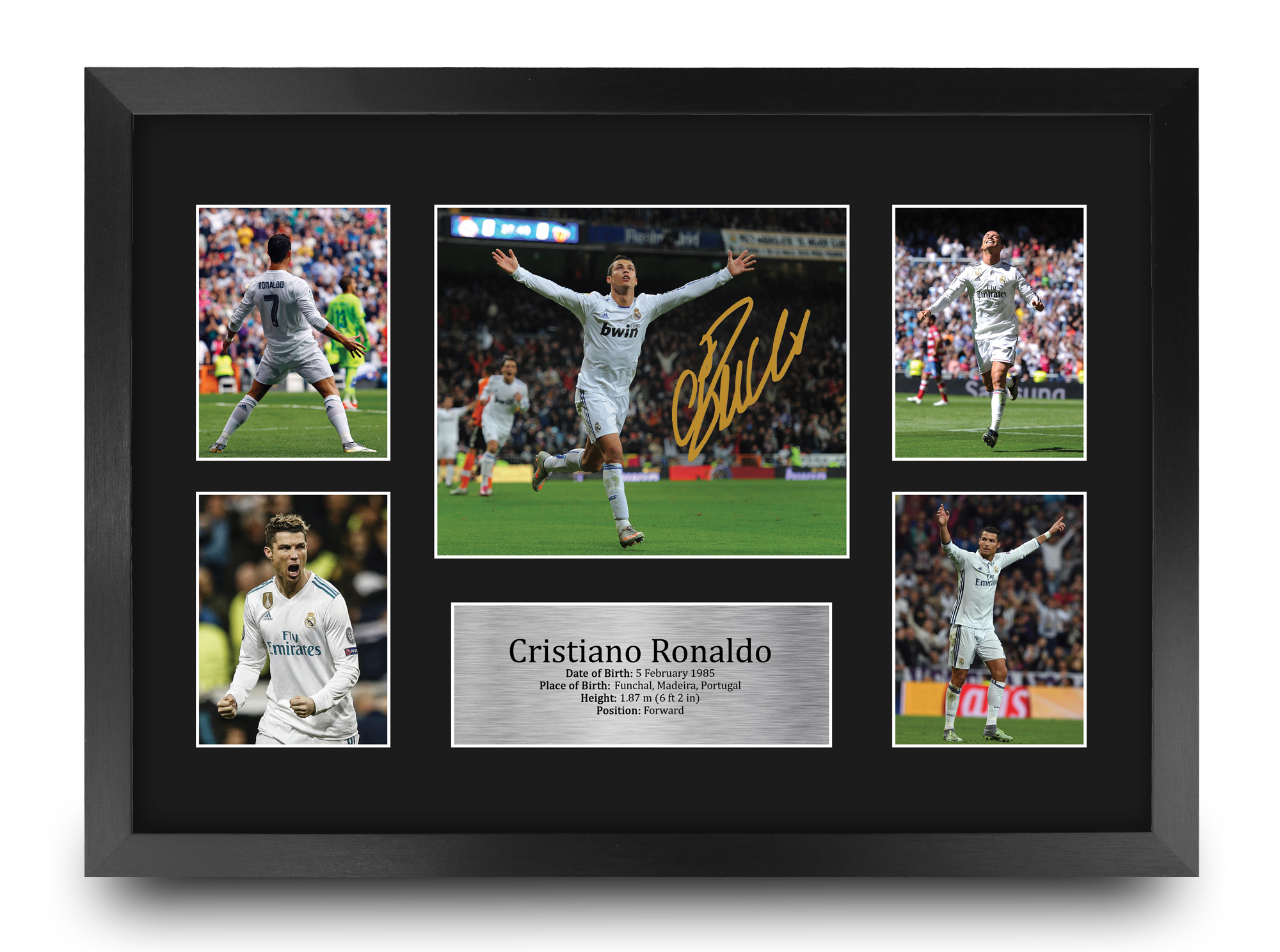 Cristiano Ronaldo Man U Signed Print A3 Photo a Football Fan | eBay