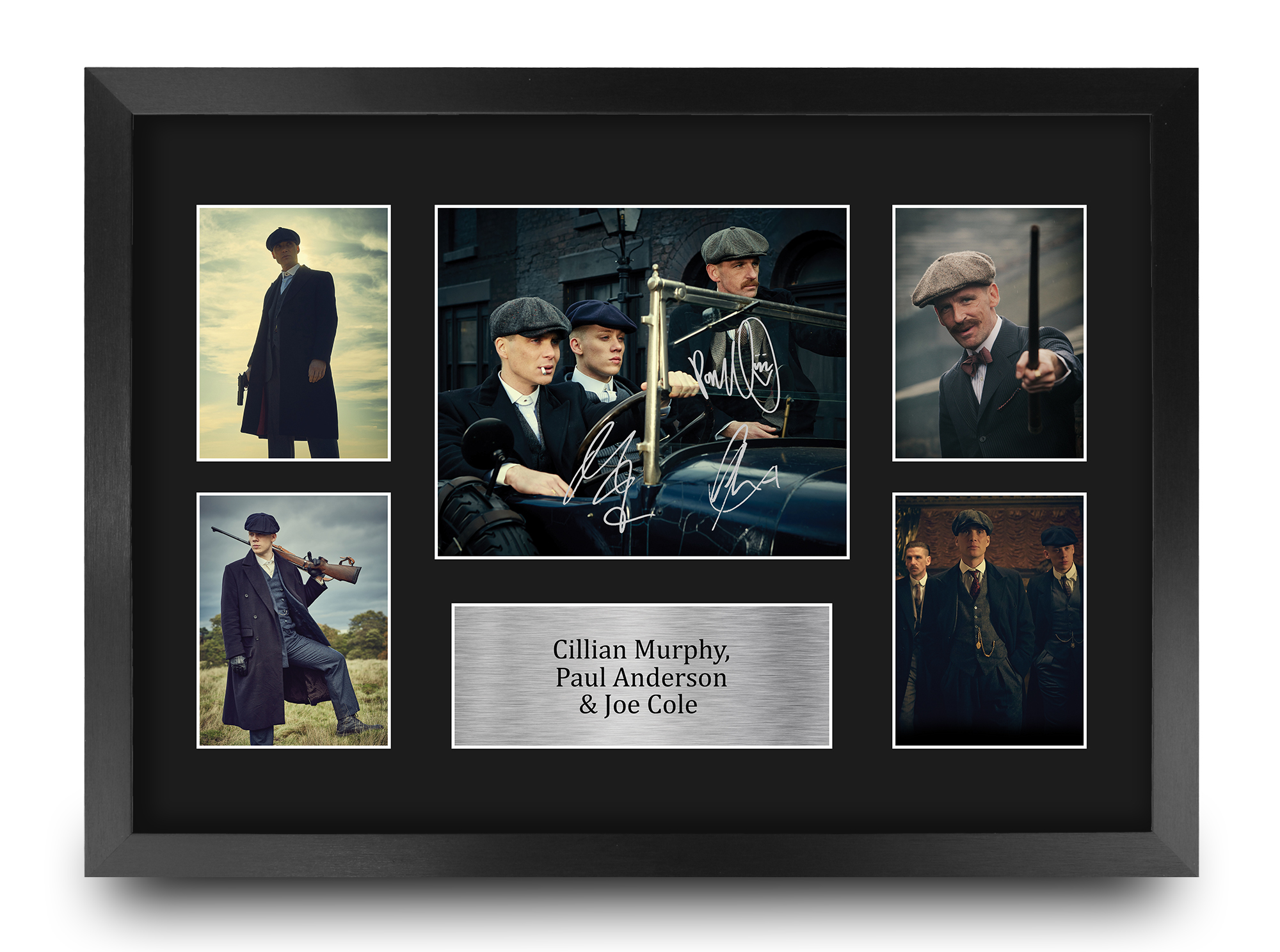 CILLIAN MURPHY, PAUL Anderson A3 Framed Peaky Blinders Signed Autograph ...