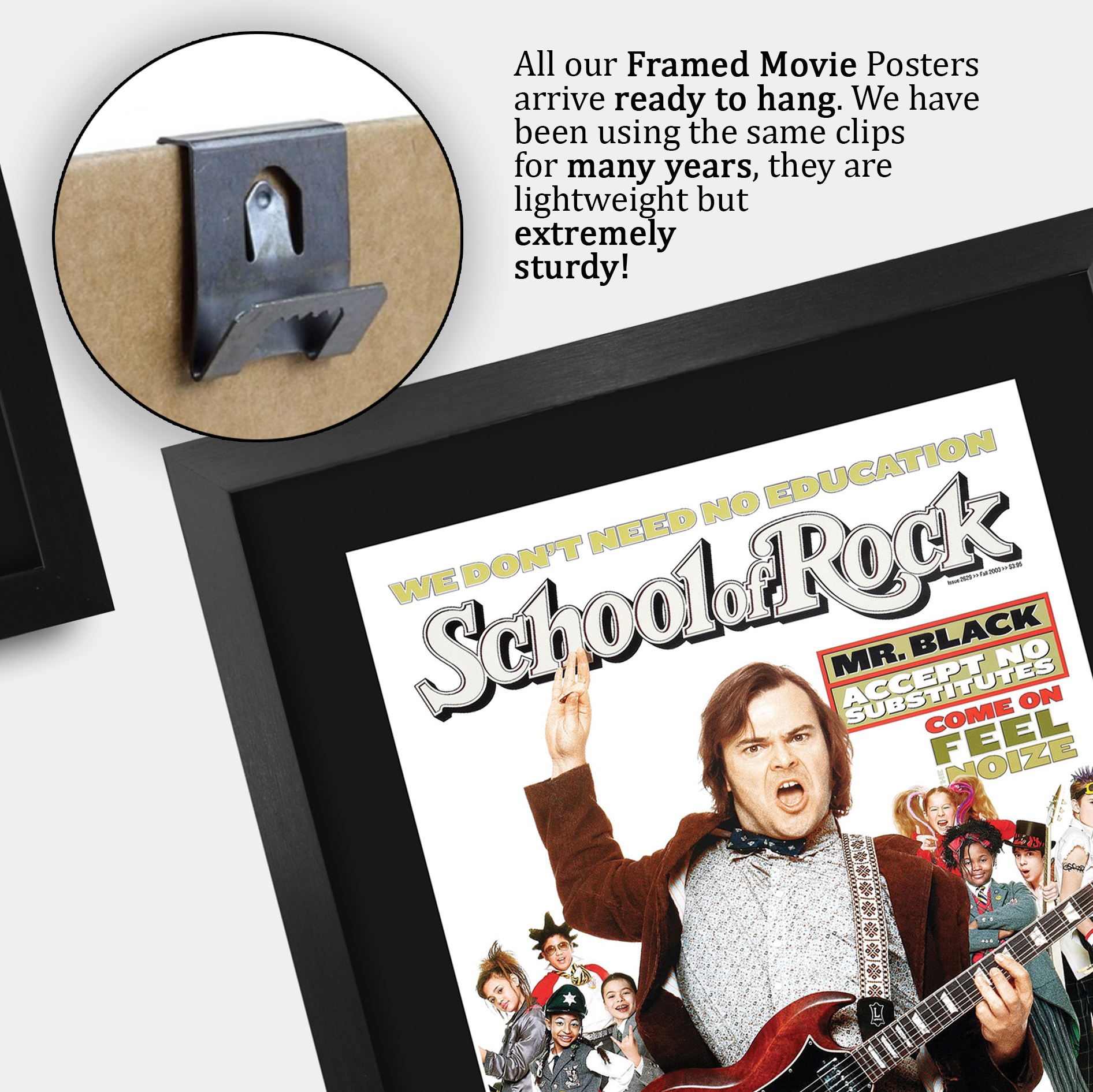 Jack Black School Of Rock Poster