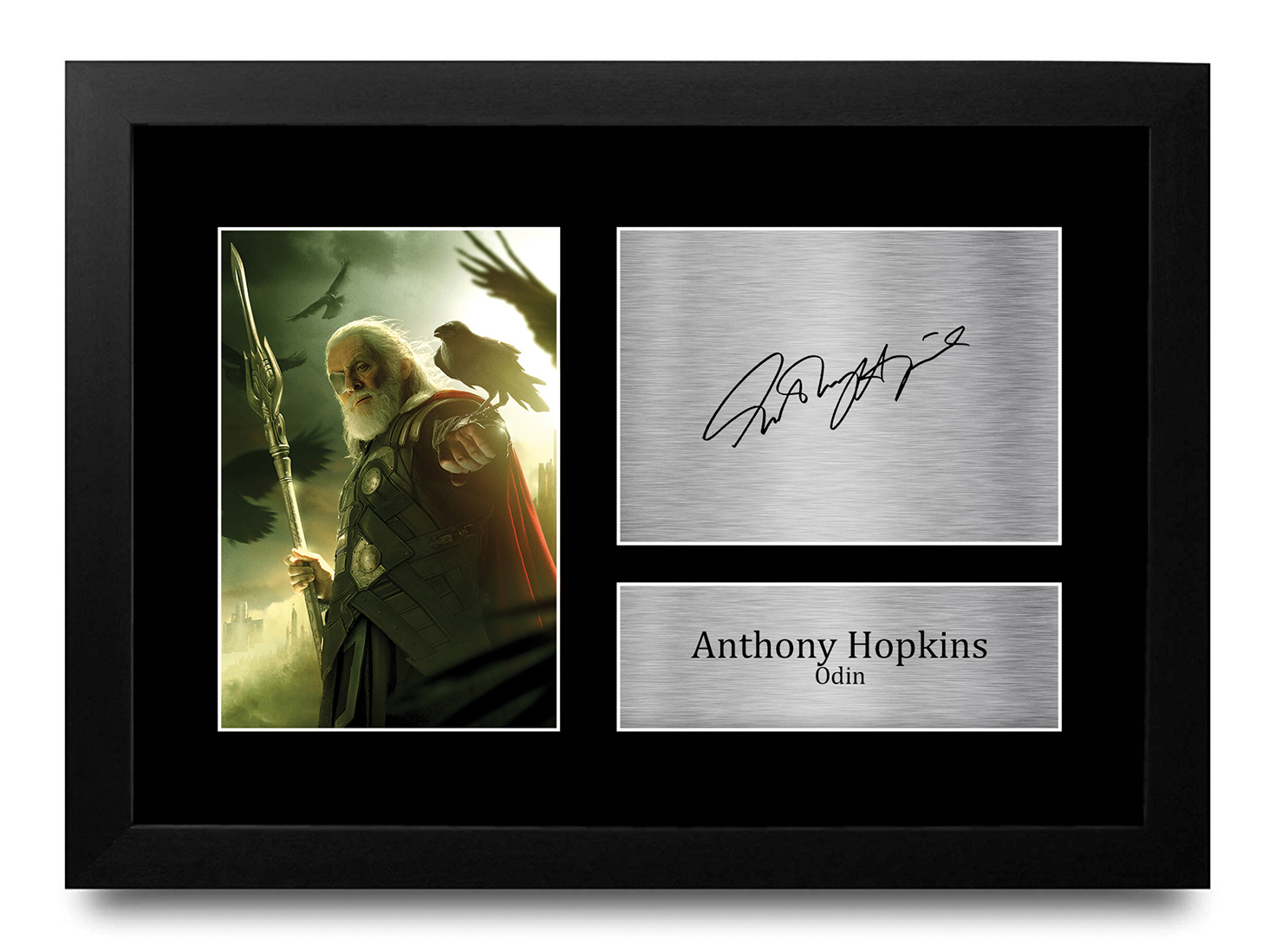 Anthony Hopkins Signed Autograph Odin Printed Picture Gift for Movie ...