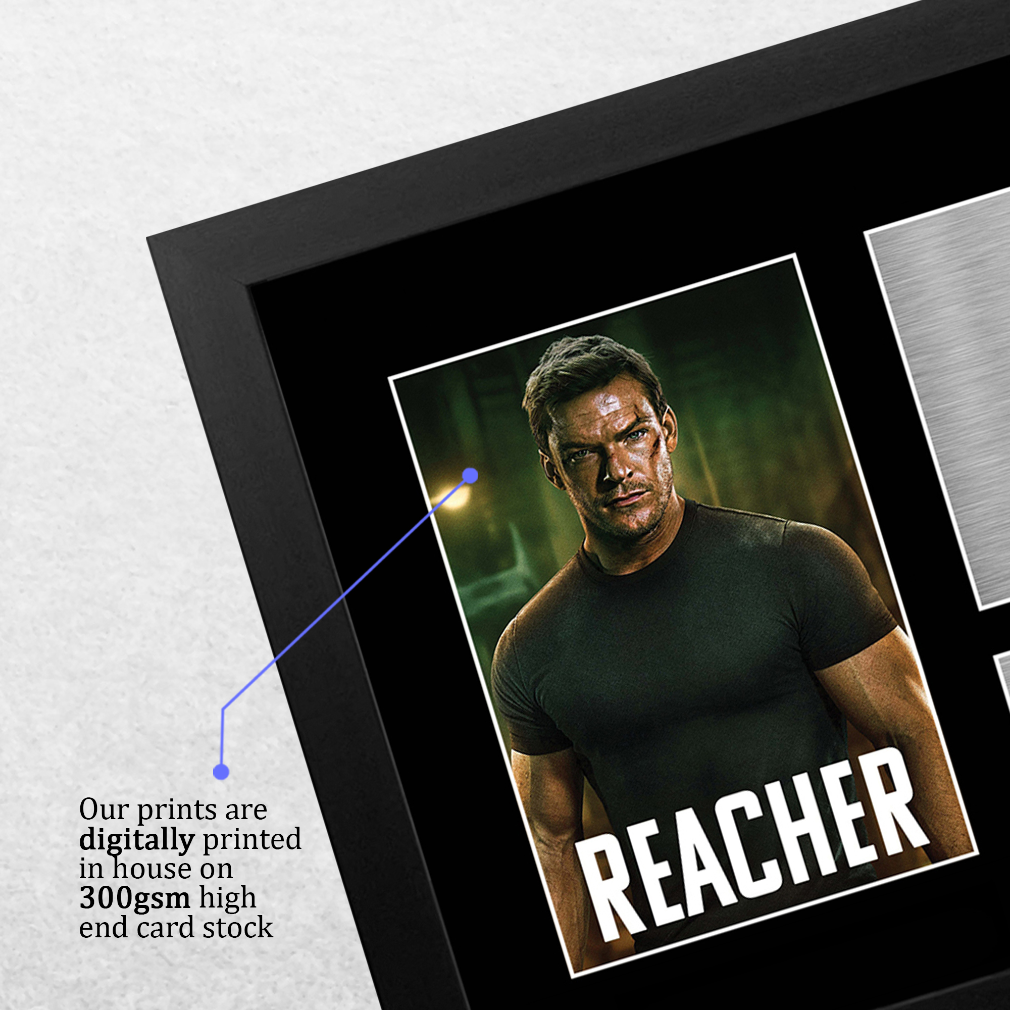 Alan Ritchson Signed Autograph Pre-Printed Photo for Jack Reacher TV ...