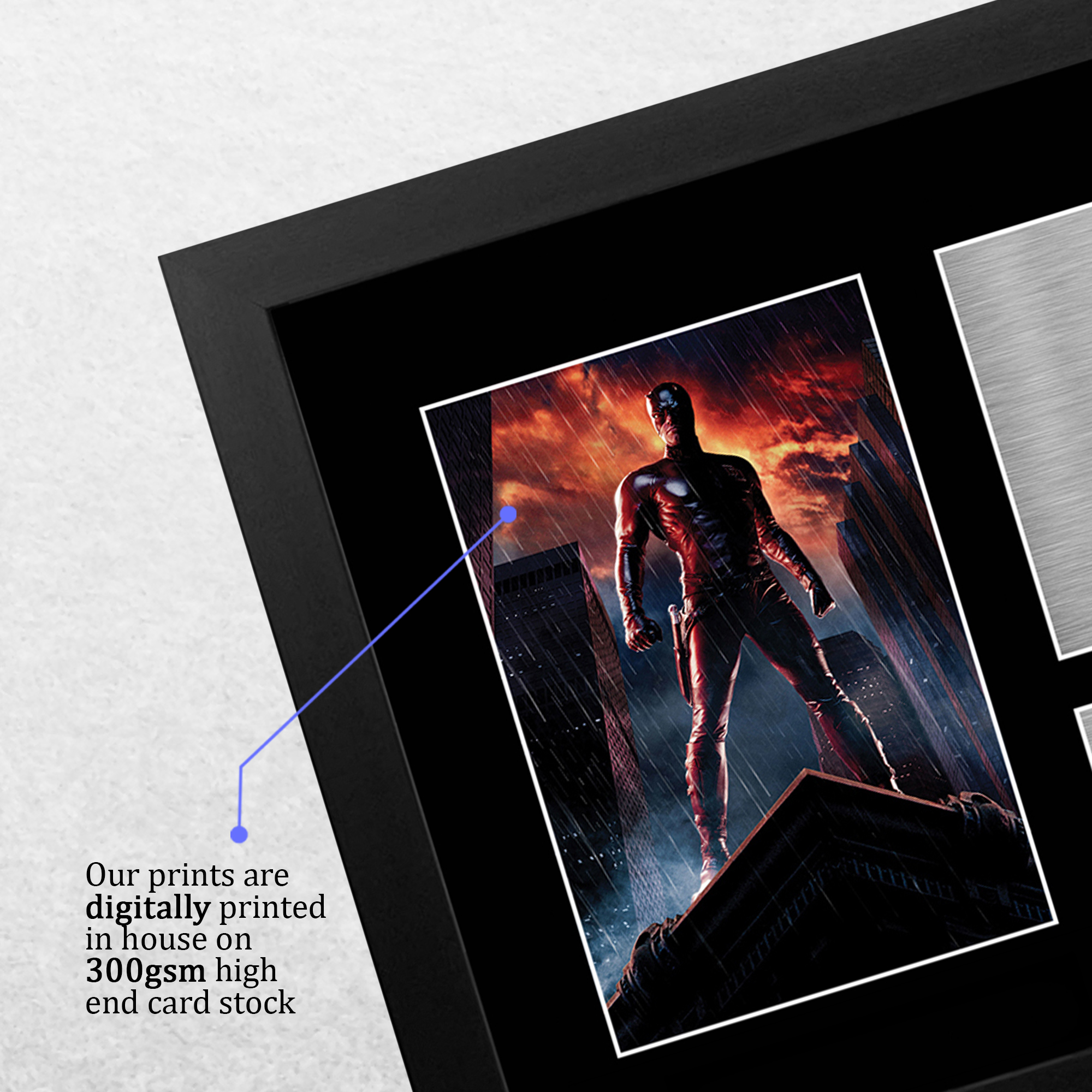 Ben Affleck Daredevil Daredevil Printed Signed Autograph Picture for TV ...