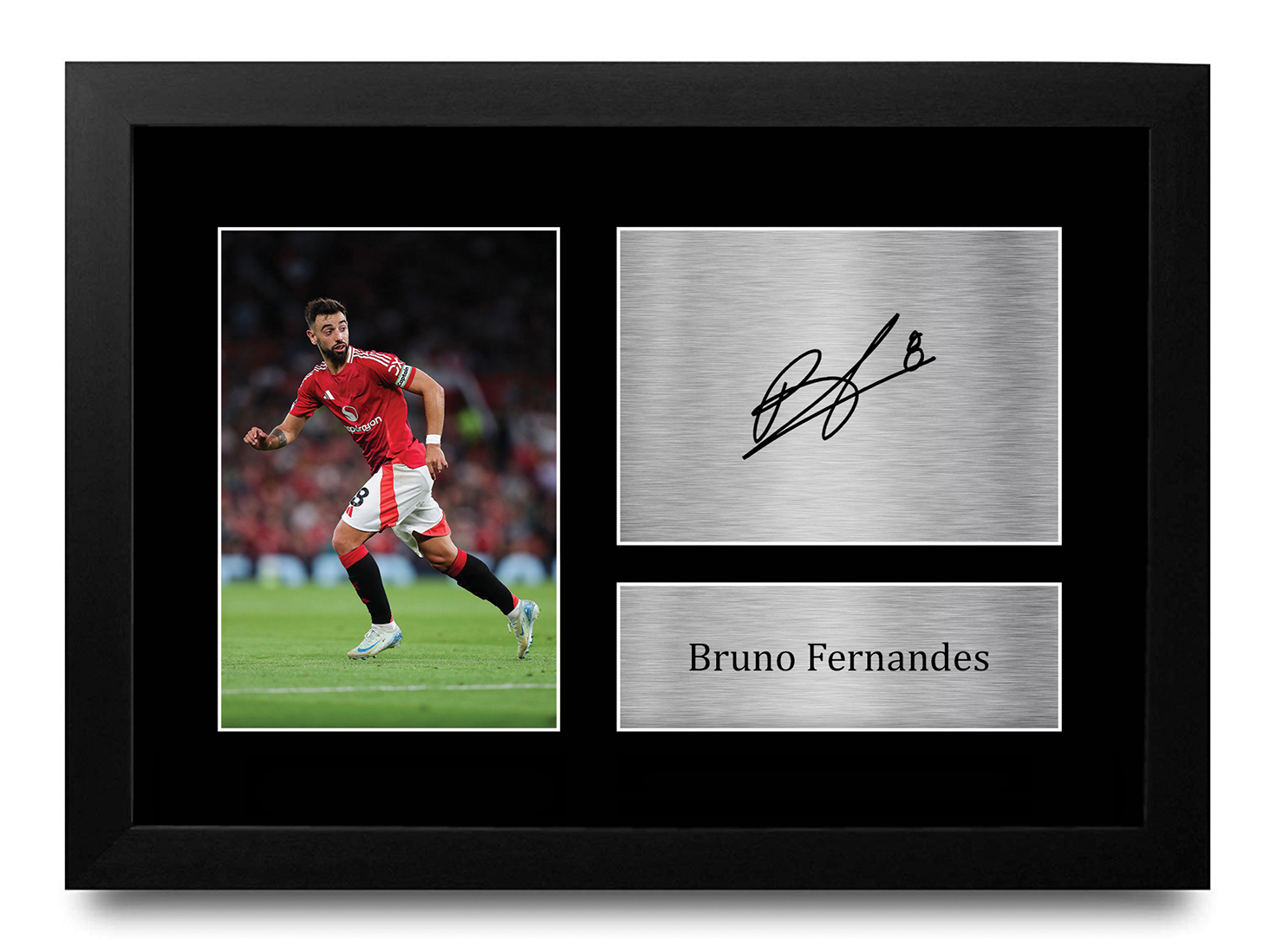 Bruno Fernandes Framed Gift Ideas Printed Autograph Picture for ...