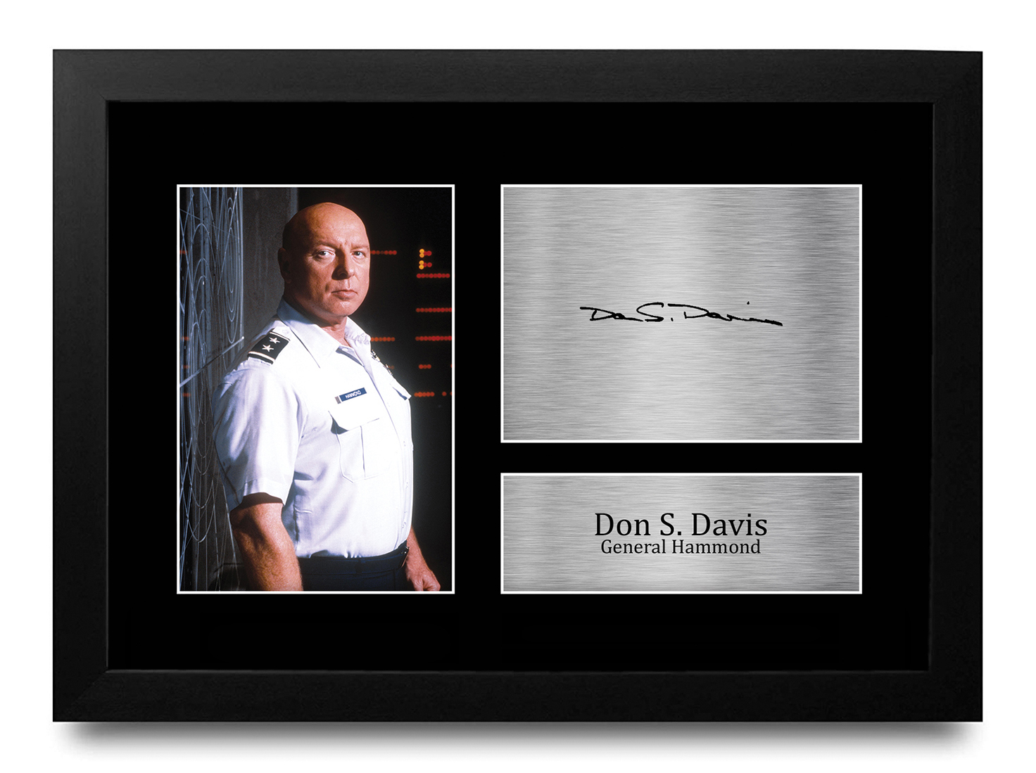 Don S. Davis Stargate SG-1 Gift Printed Signed Autograph Picture for TV ...