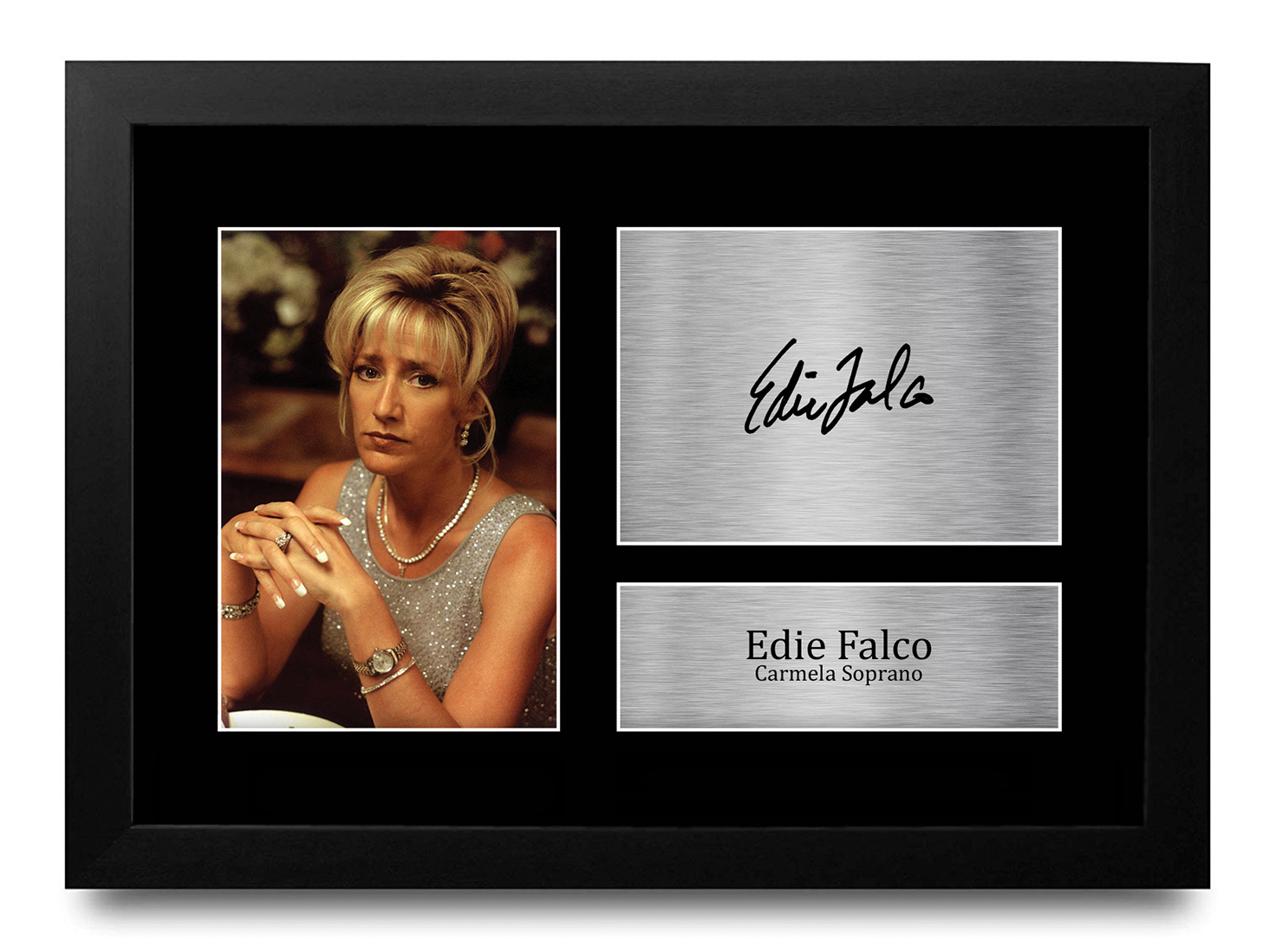 Edie Falco Sopranos Cool Gift Idea Printed Signed Autograph Picture for ...