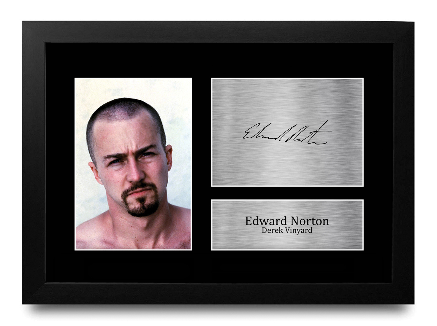 Edward Norton American History X Signed Autograph Picture Print for ...