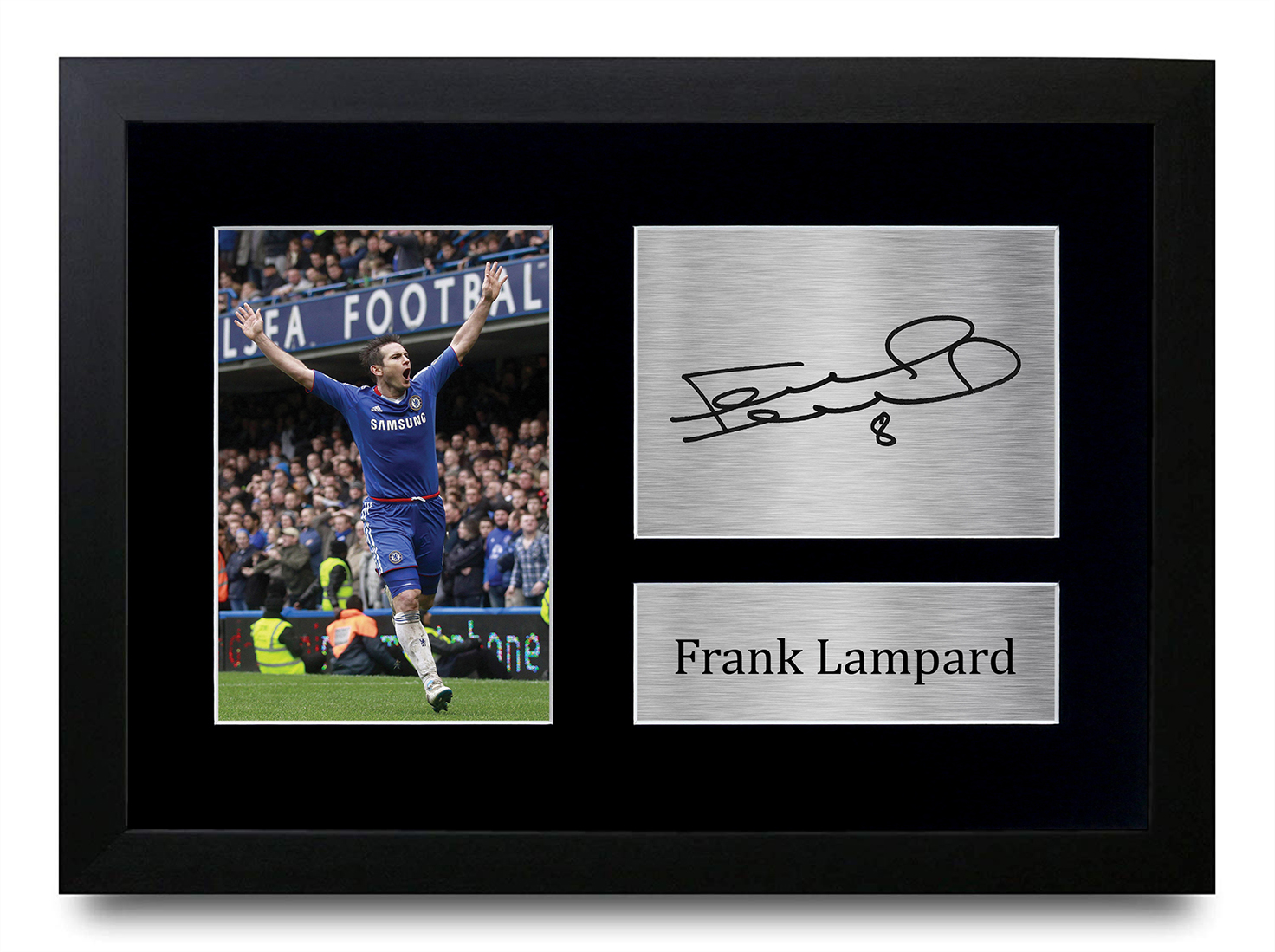 Frank Lampard Signed Pre Printed Autograph A4 Photo Gift For a Chelsea ...