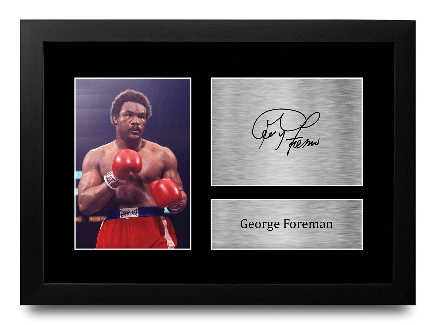 George Foreman A4 Boxing Gift Idea Signed Autograph Photo Prints to ...