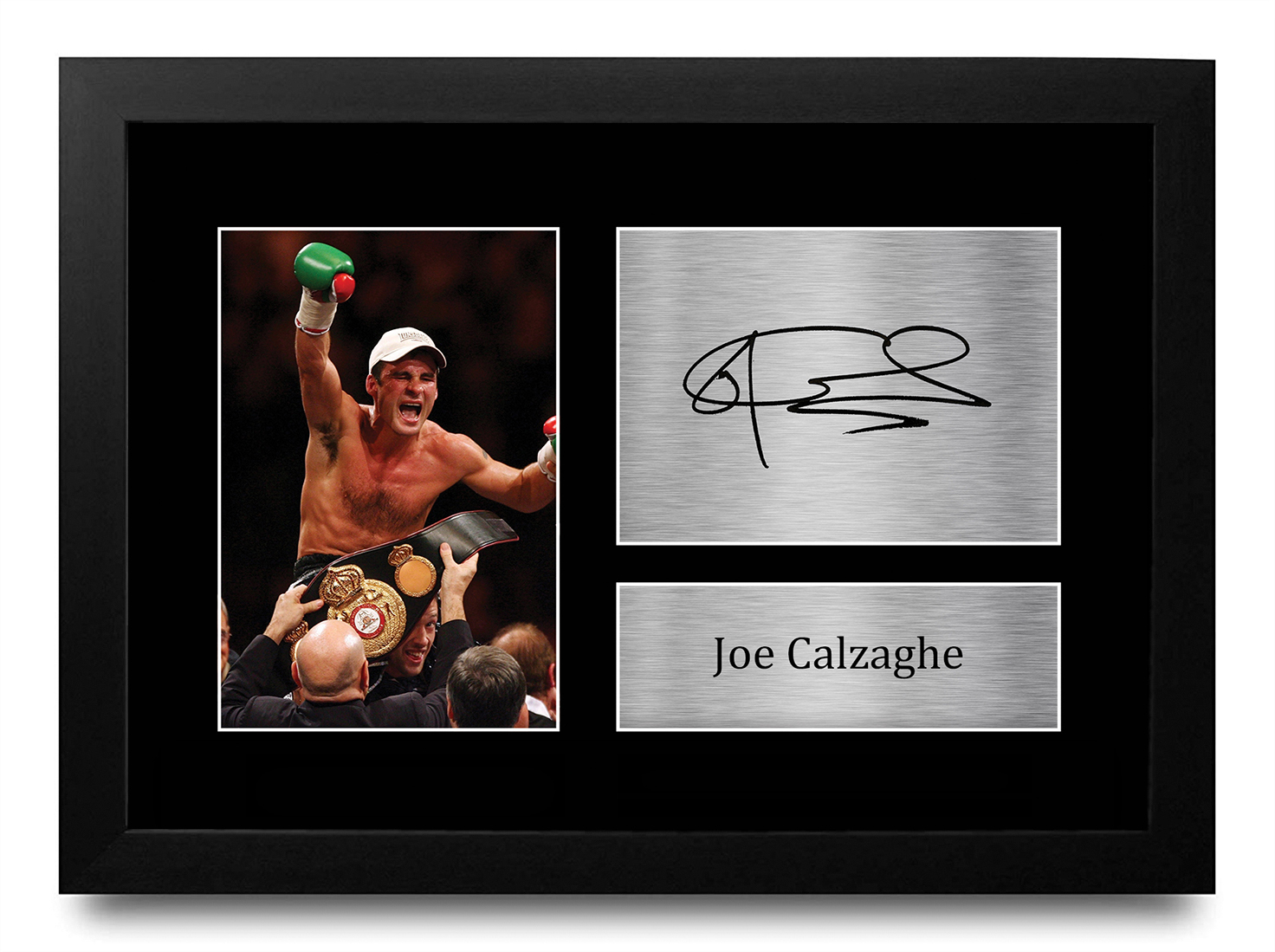 Joe Calzaghe Signed A4 Framed Printed Autograph Picture Boxing Print ...
