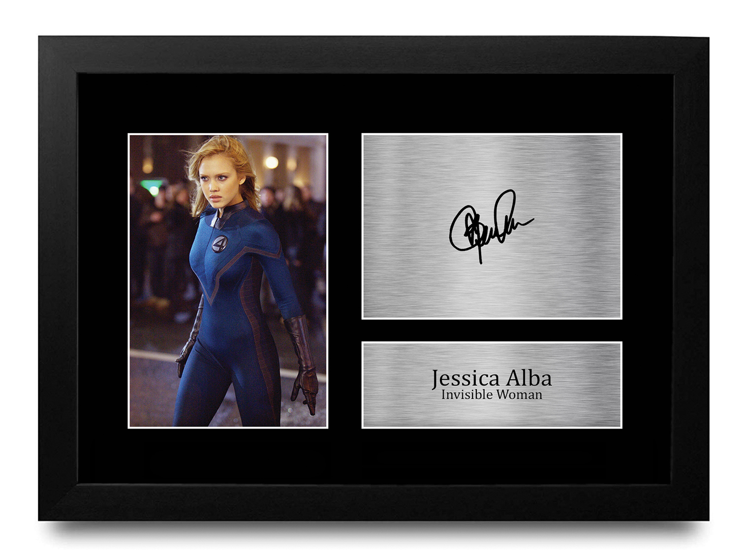 Jessica Alba Fantastic Four Invisible Woman Gifts Signed Photo Print ...