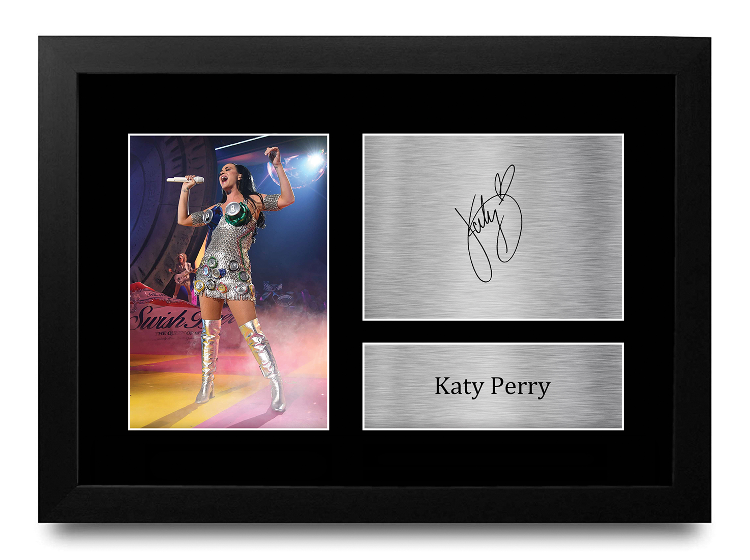 Katy Perry Signed Pre Printed Autograph A4 Photo Gift For a Pop Fan ...