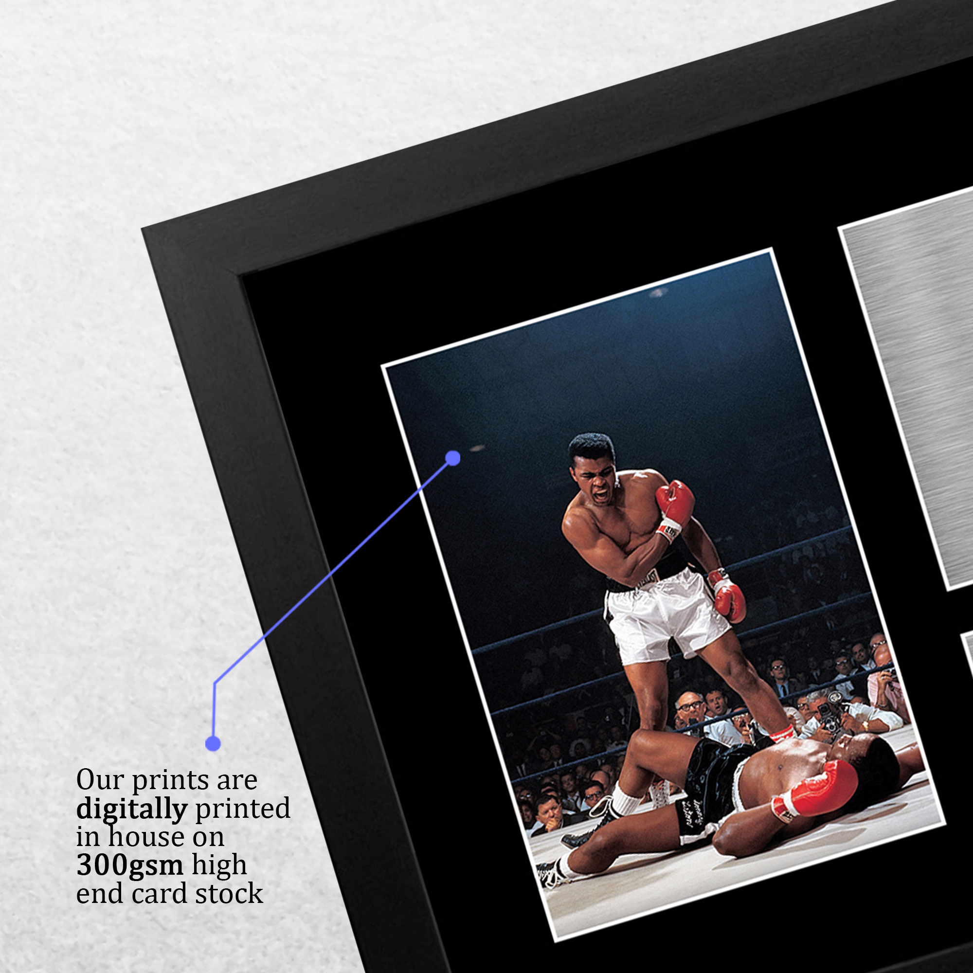 Muhammad Ali Excellent Gift Idea Framed Autograph Photo Prints to Boxer ...