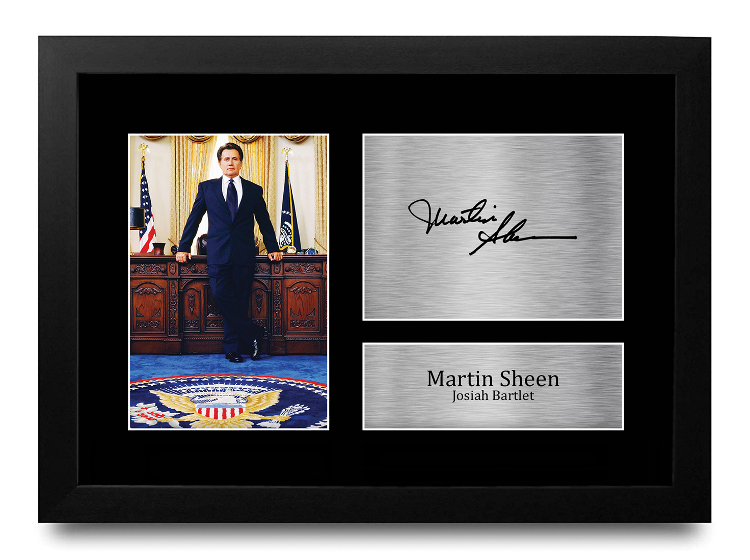 Martin Sheen The West Wing Gift Printed Signed Autograph Picture for TV ...