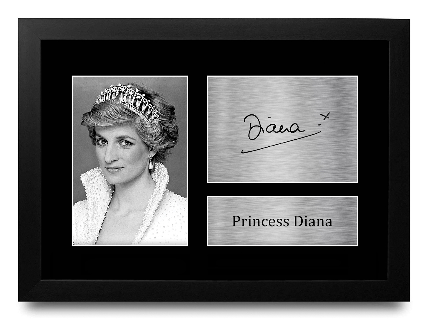 Princess Diana Excellent Gift Ideas Printed Signed Autograph A4 Picture ...