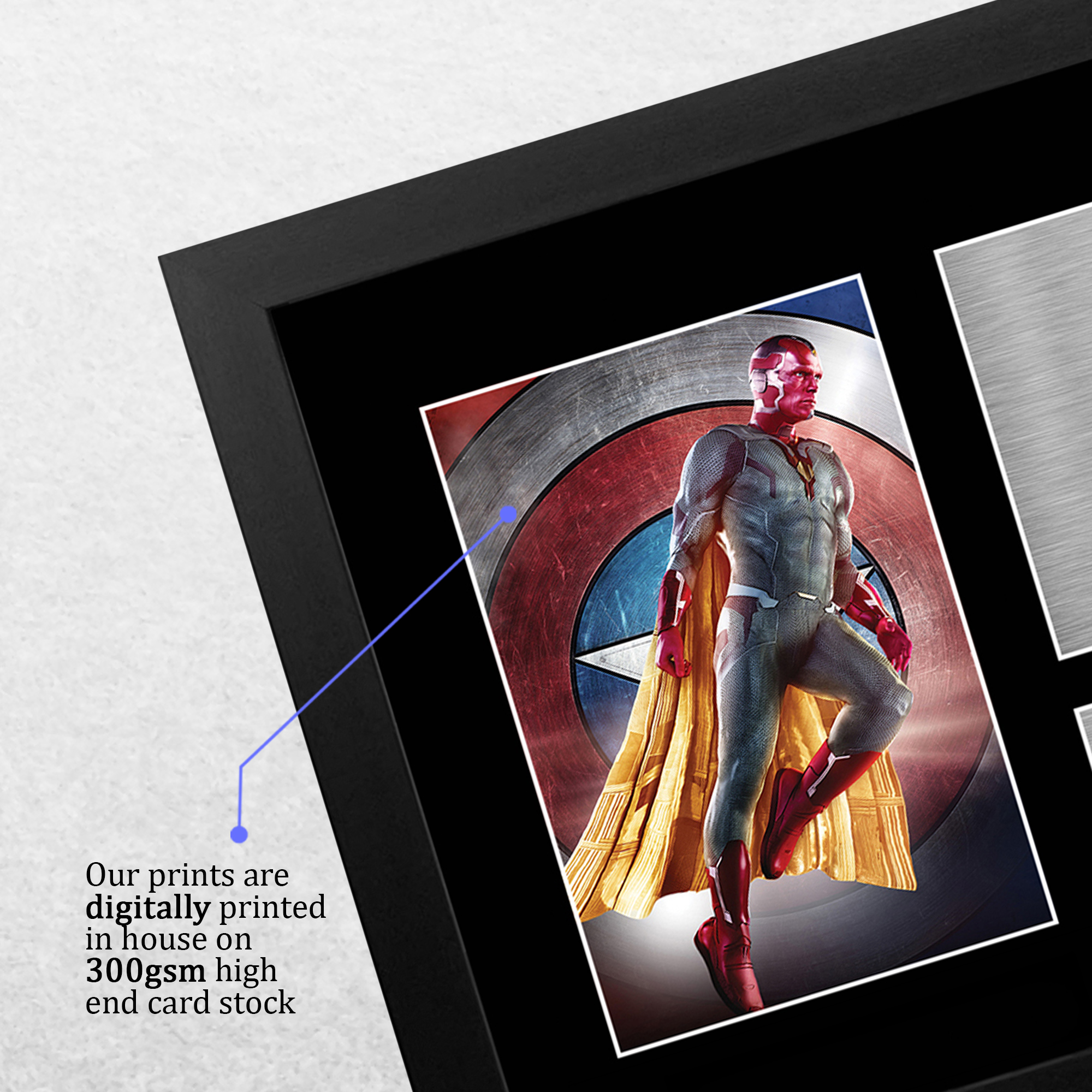 Paul Bettany MCU Vision Gift Idea Signed Autograph Picture Print to ...