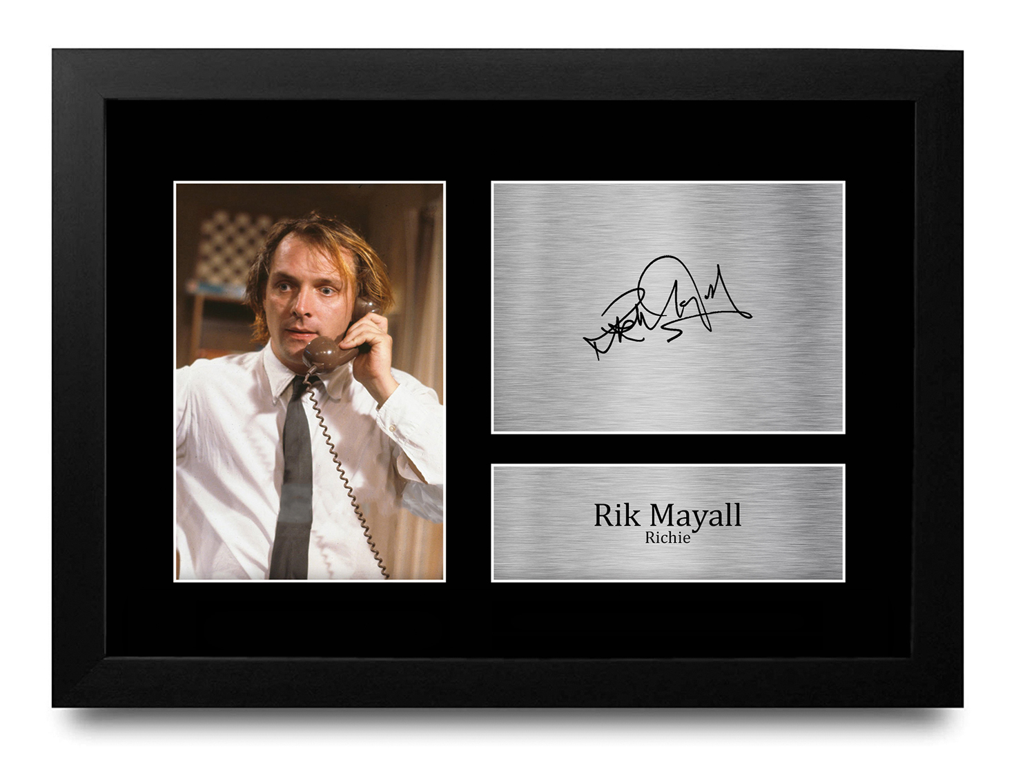 Rik Mayall Bottom Richie Gift Idea Printed Signed Autograph Picture for ...