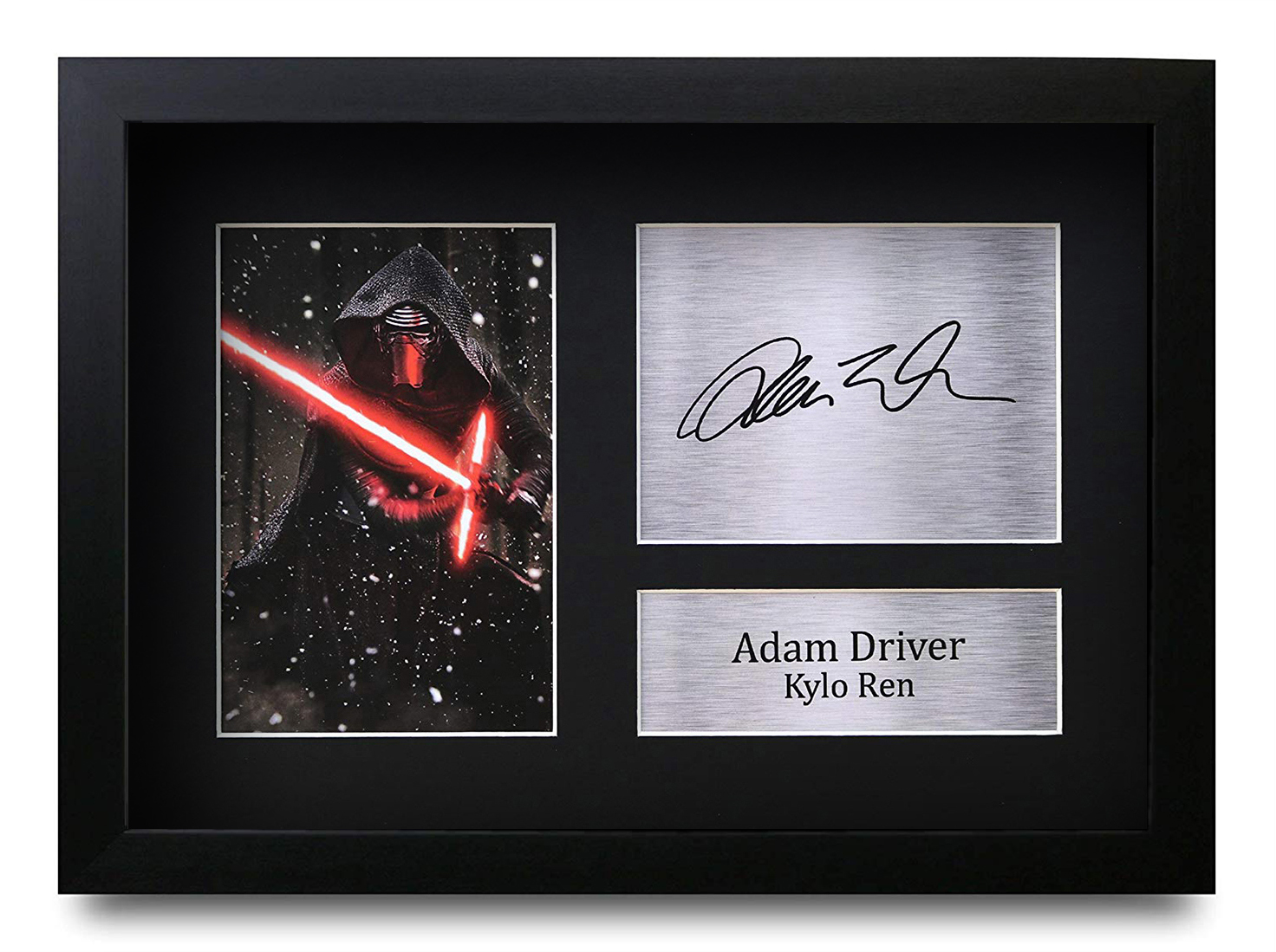 Adam Driver Signed Pre Printed Autograph Photo Gift For a Star Wars Fan ...