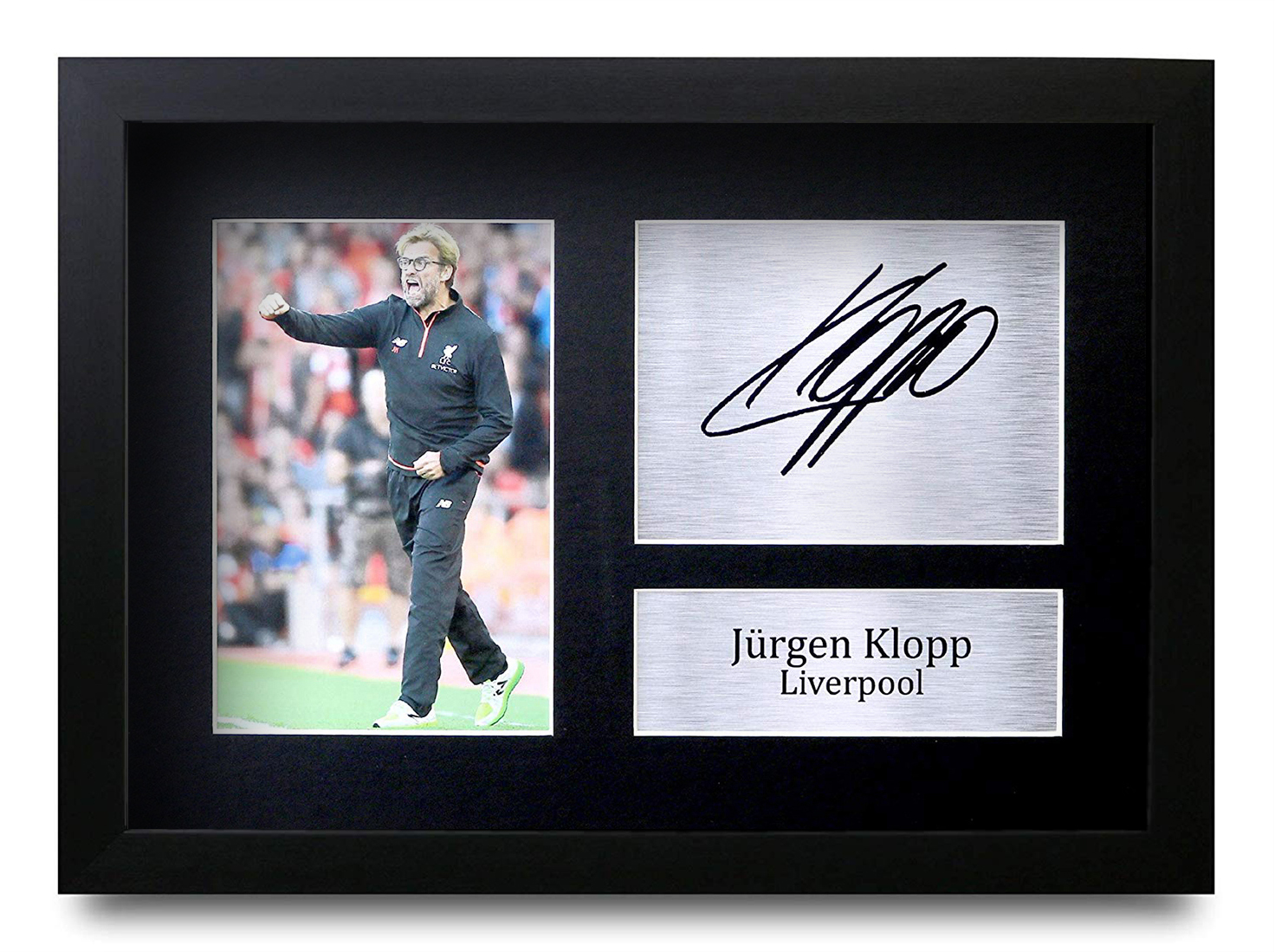 Jurgen Klopp Signed Pre Printed Autograph Photo Gift For a Liverpool ...