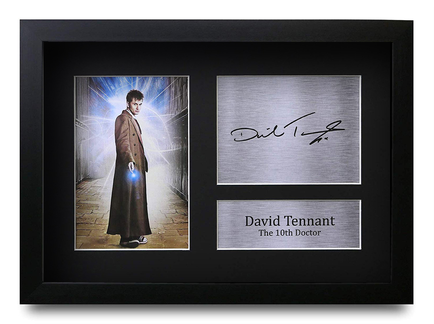 David Tennant Doctor Who Signed A4 Framed Printed Autograph Poster ...