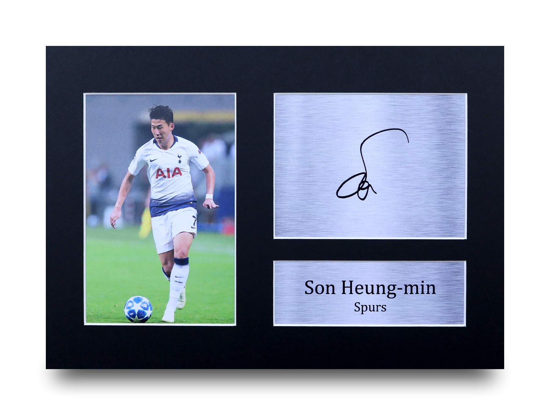 Son Heung-Min Signed Pre Printed Autograph Photo Gift For a Tottenham ...