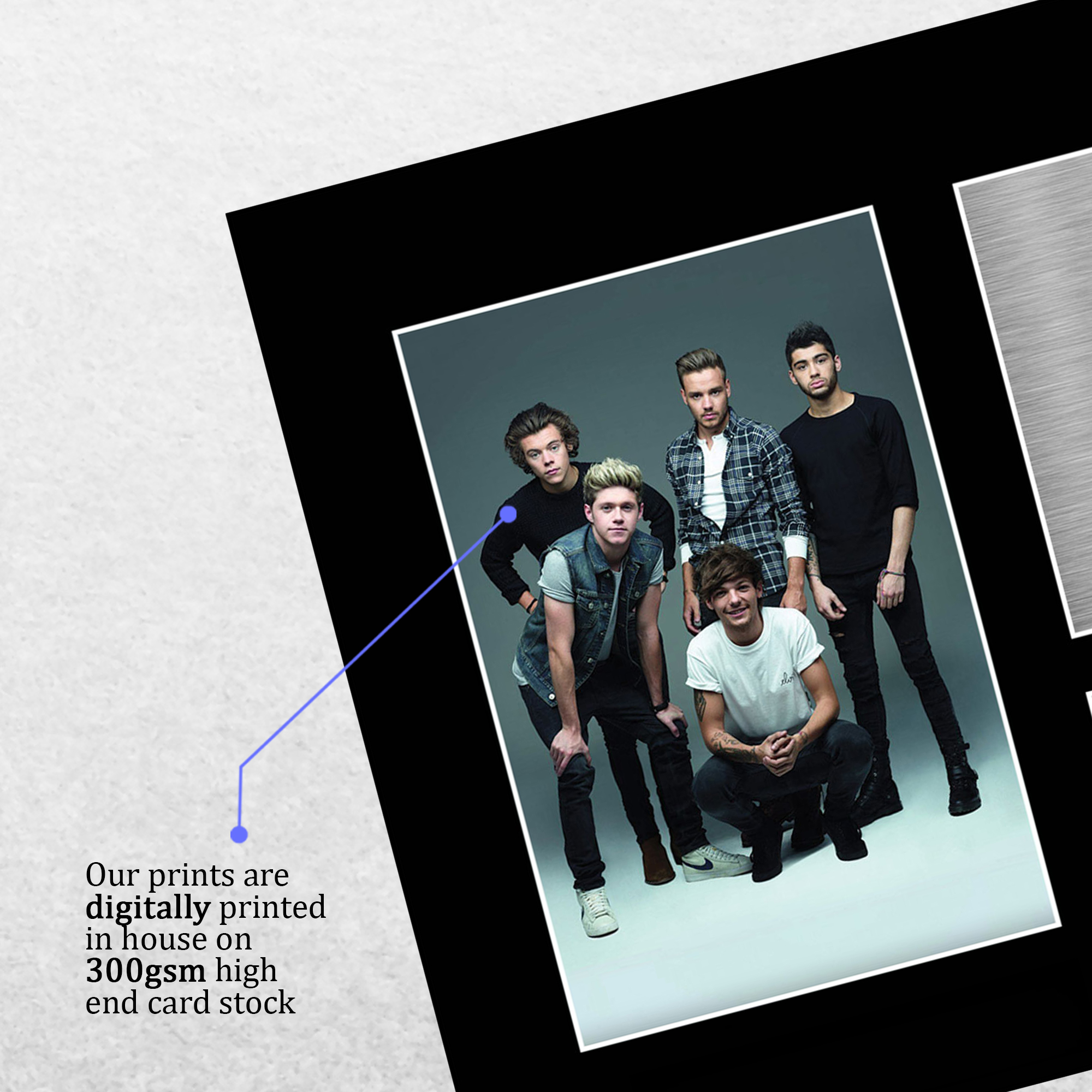 One Direction Liam Payne Harry Styles Signed A4 Printed Autograph 1D ...