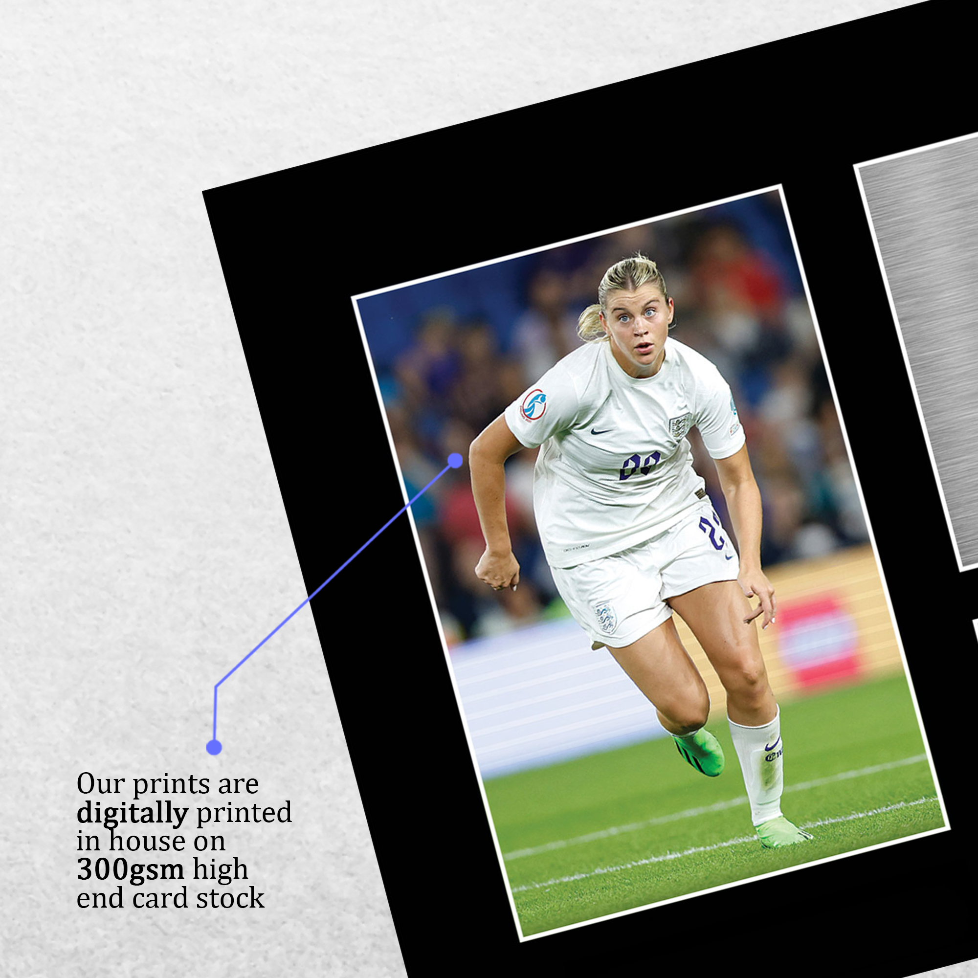 Alessia Russo England Gift Ideas Printed Autograph for Womens Football ...