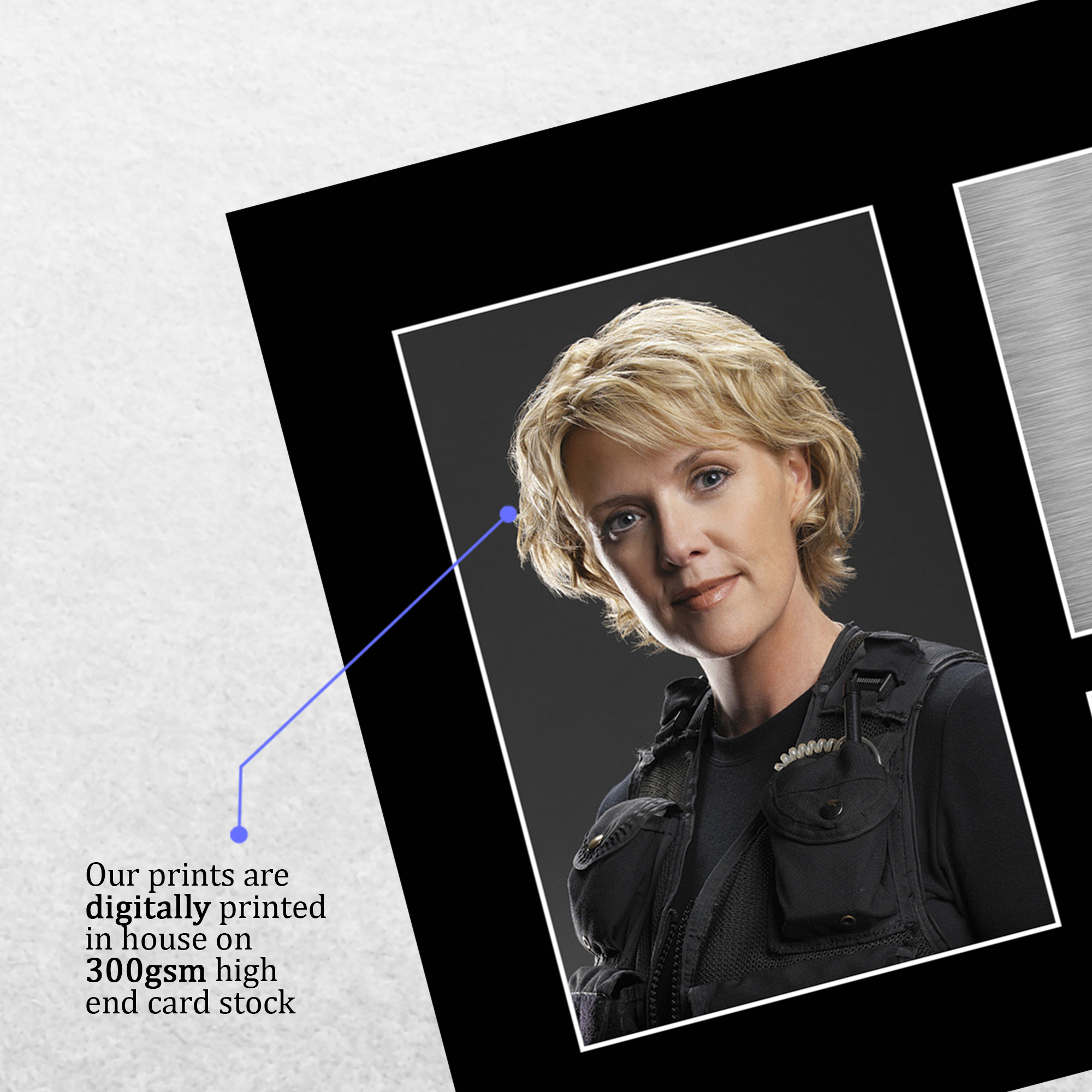 Amanda Tapping Stargate SG-1 Gift Printed Signed Autograph Picture for ...