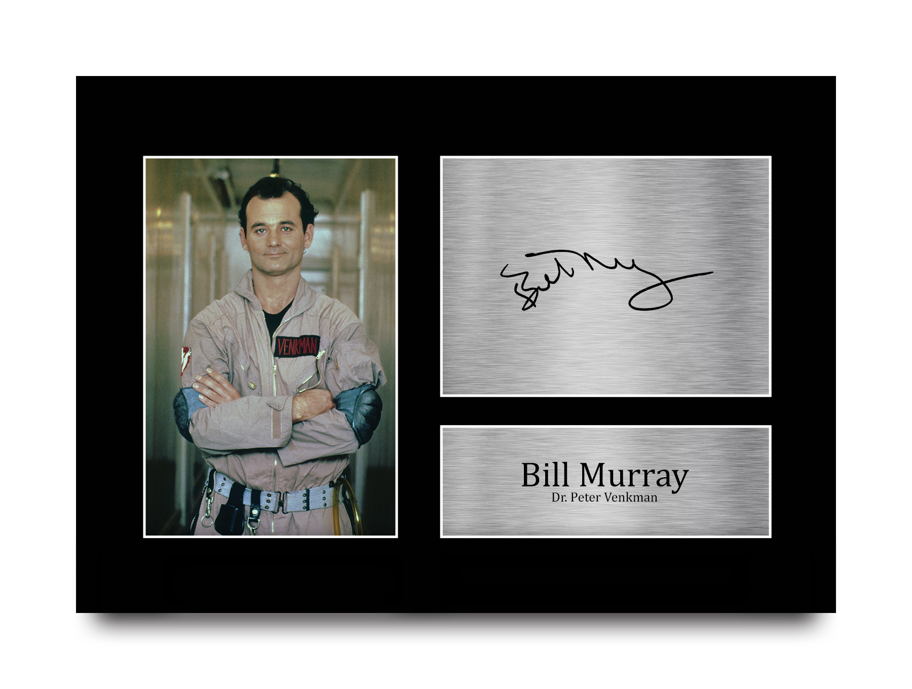 Bill Murray Ghostbusters Gift Idea Framed Autograph Picture Print to ...