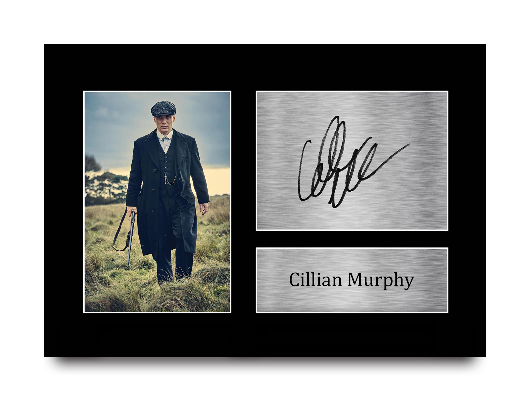 Cillian Murphy Signed A4 Printed Autograph Framed Photo Print Peaky ...