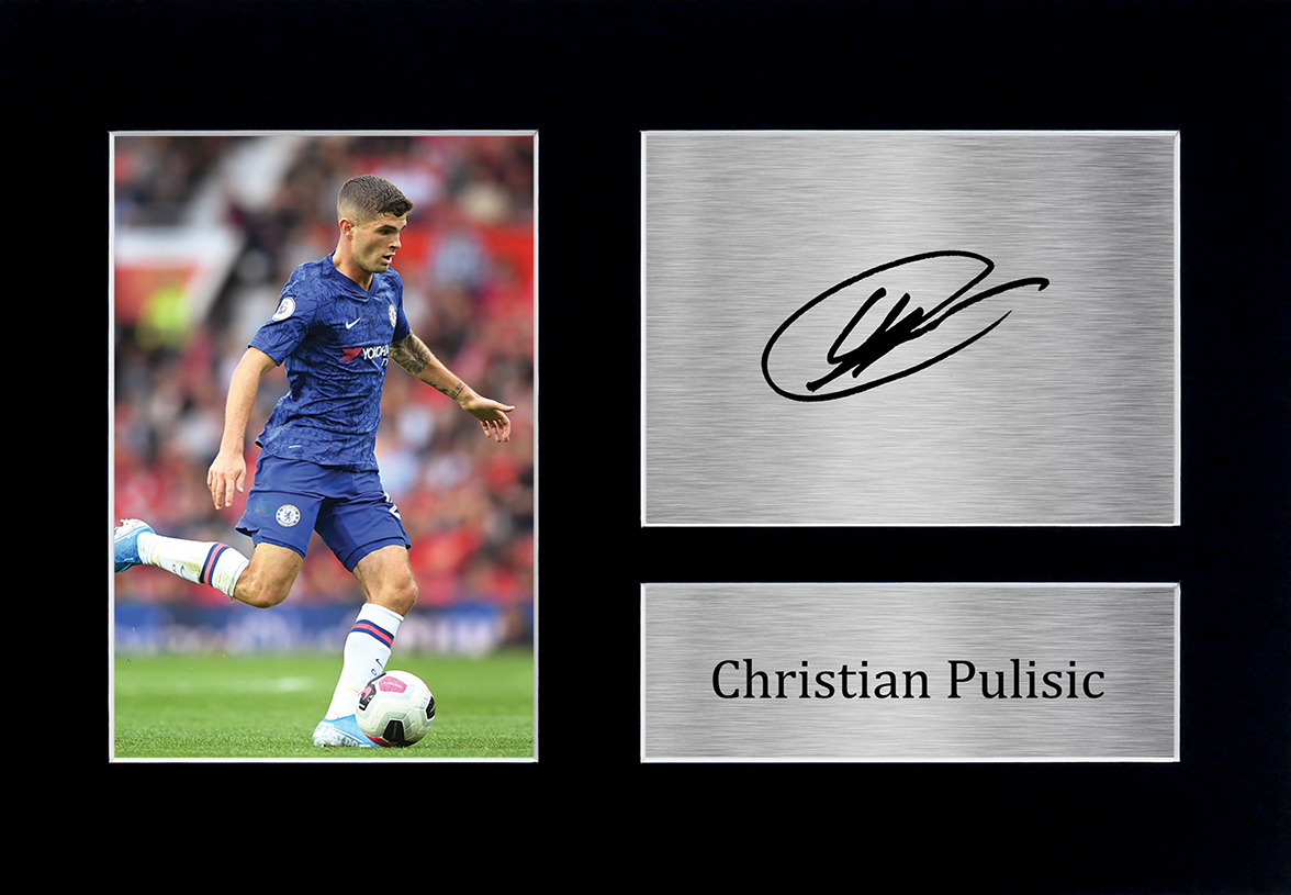 Christian Pulisic Signed Pre Printed Autograph A4 Photo Gift For a ...