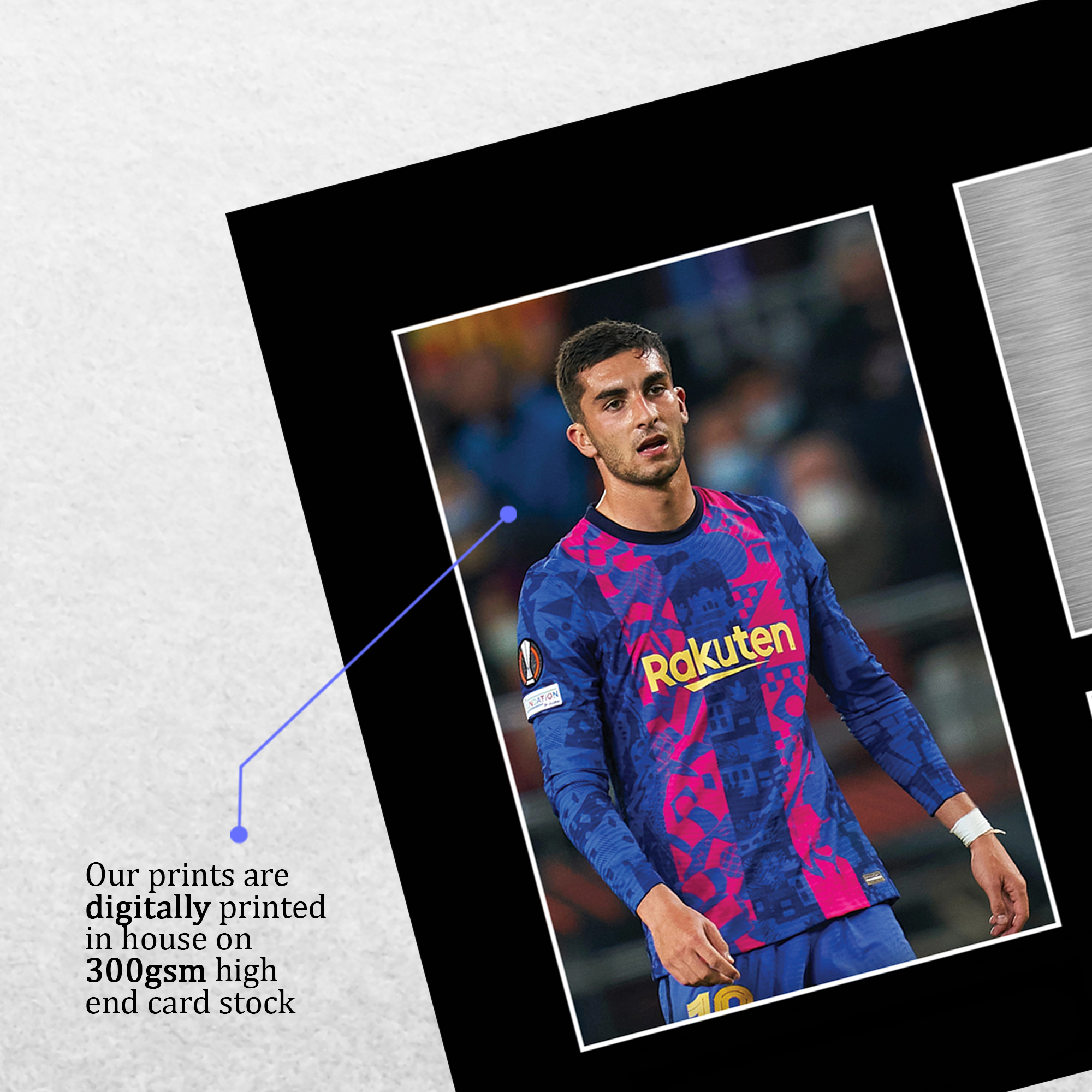 Ferran Torres Barcelona Gift Ideas Printed Autograph Picture for ...