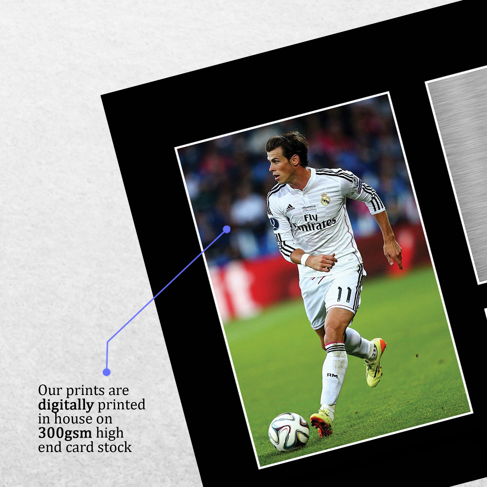 Gareth Bale Signed Pre Printed Autograph A4 Photo Gift For a Real ...