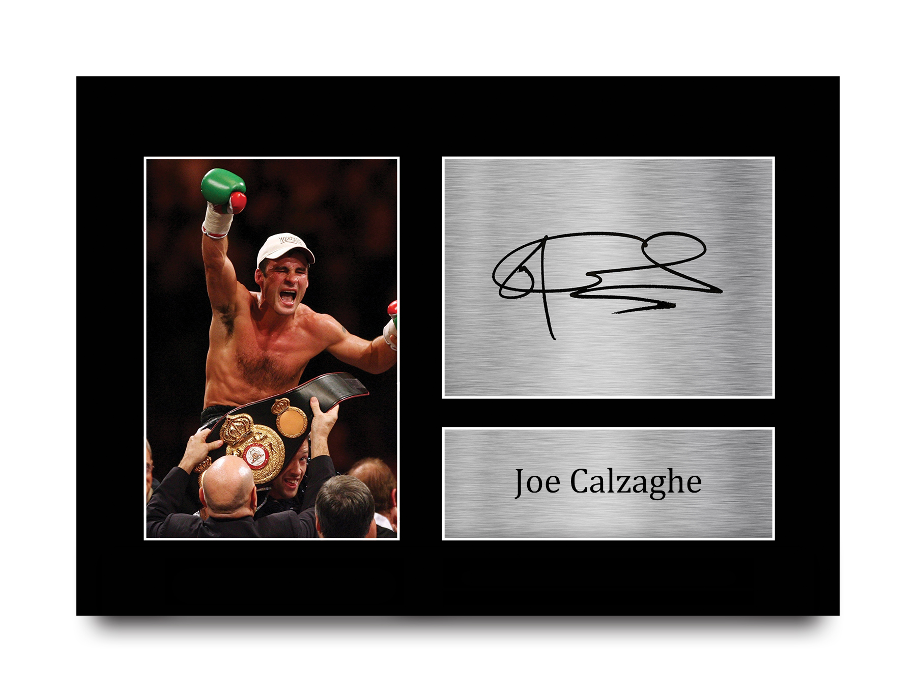 Joe Calzaghe Signed A4 Framed Printed Autograph Picture Boxing Print ...