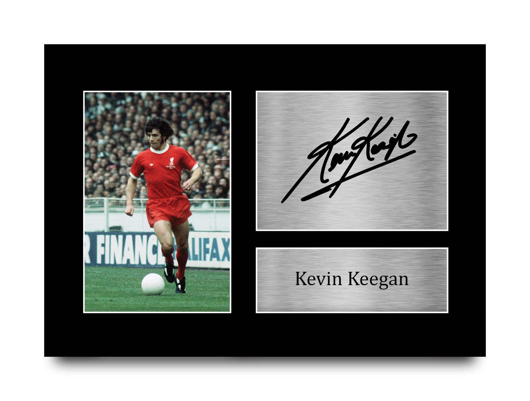Kevin Keegan Signed A4 Framed Printed Autograph Liverpool LFC Print ...
