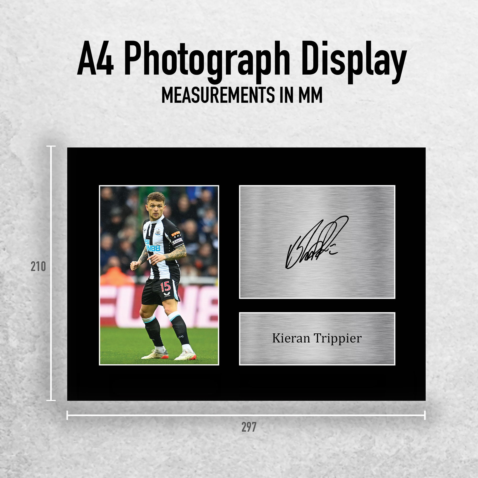 Kieran Trippier Newcastle United Printed Autographed Picture for ...