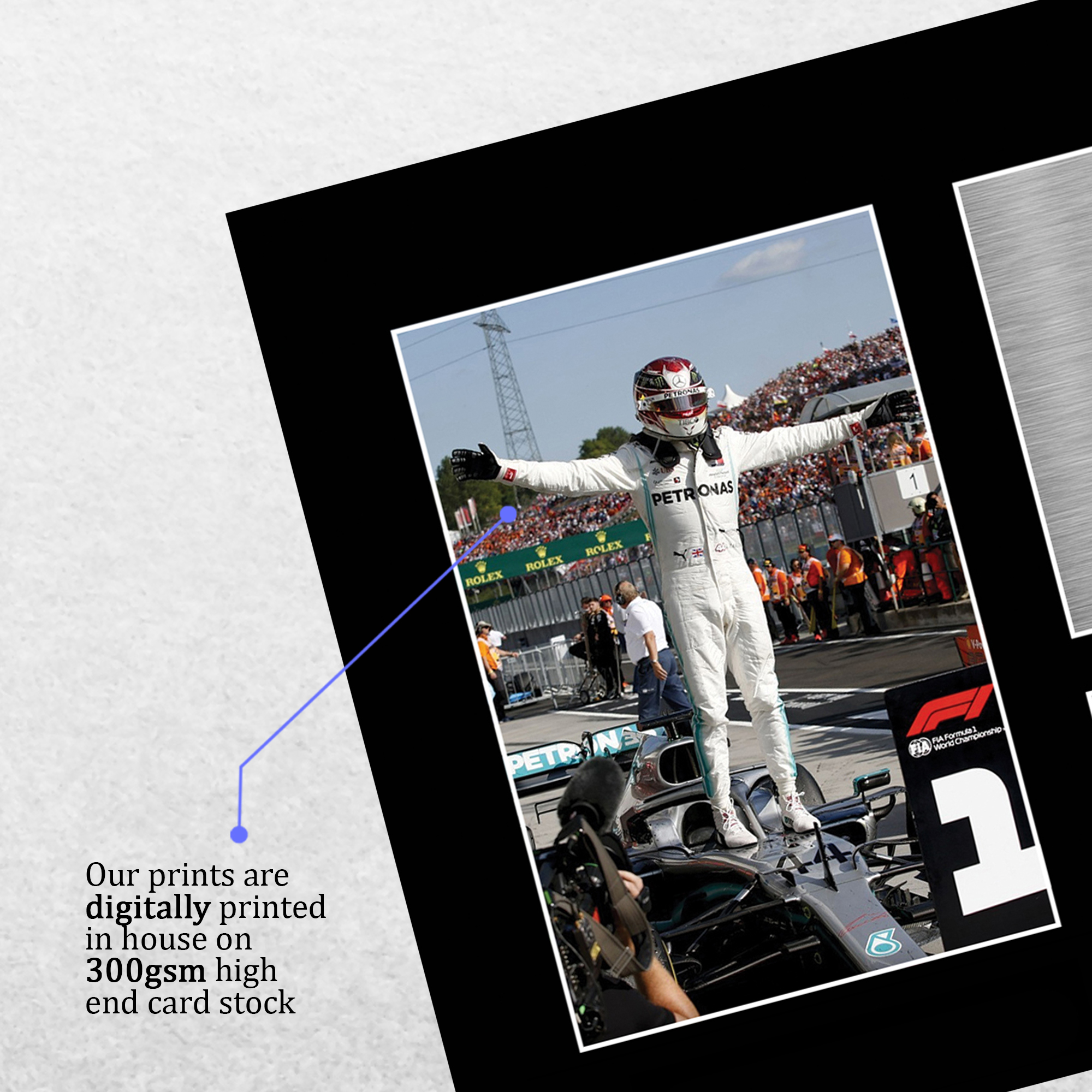 Lewis Hamilton Signed A4 Framed Printed Autograph Print Formula 1 F1 ...