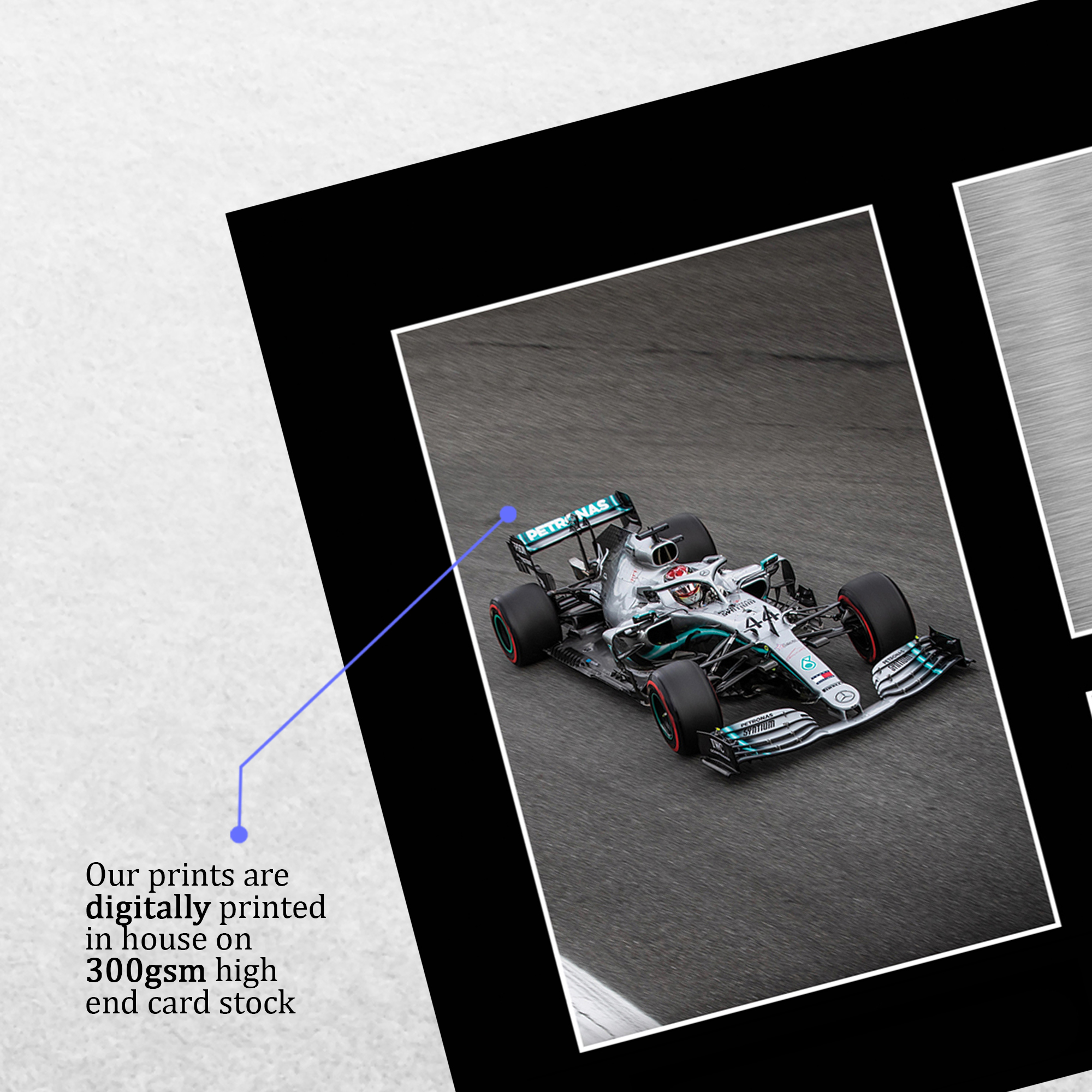 Lewis Hamilton Signed F1 Mercedes Pre Printed Autograph Photo ...