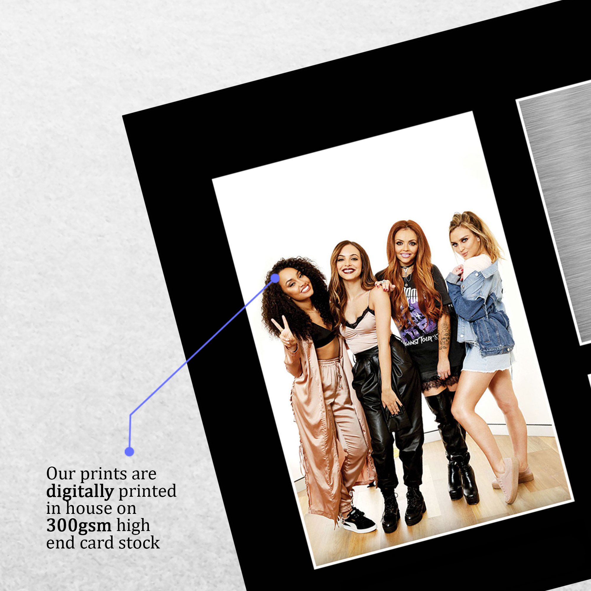 Little Mix Signed A4 Framed Printed Autograph Poster Print Music The ...