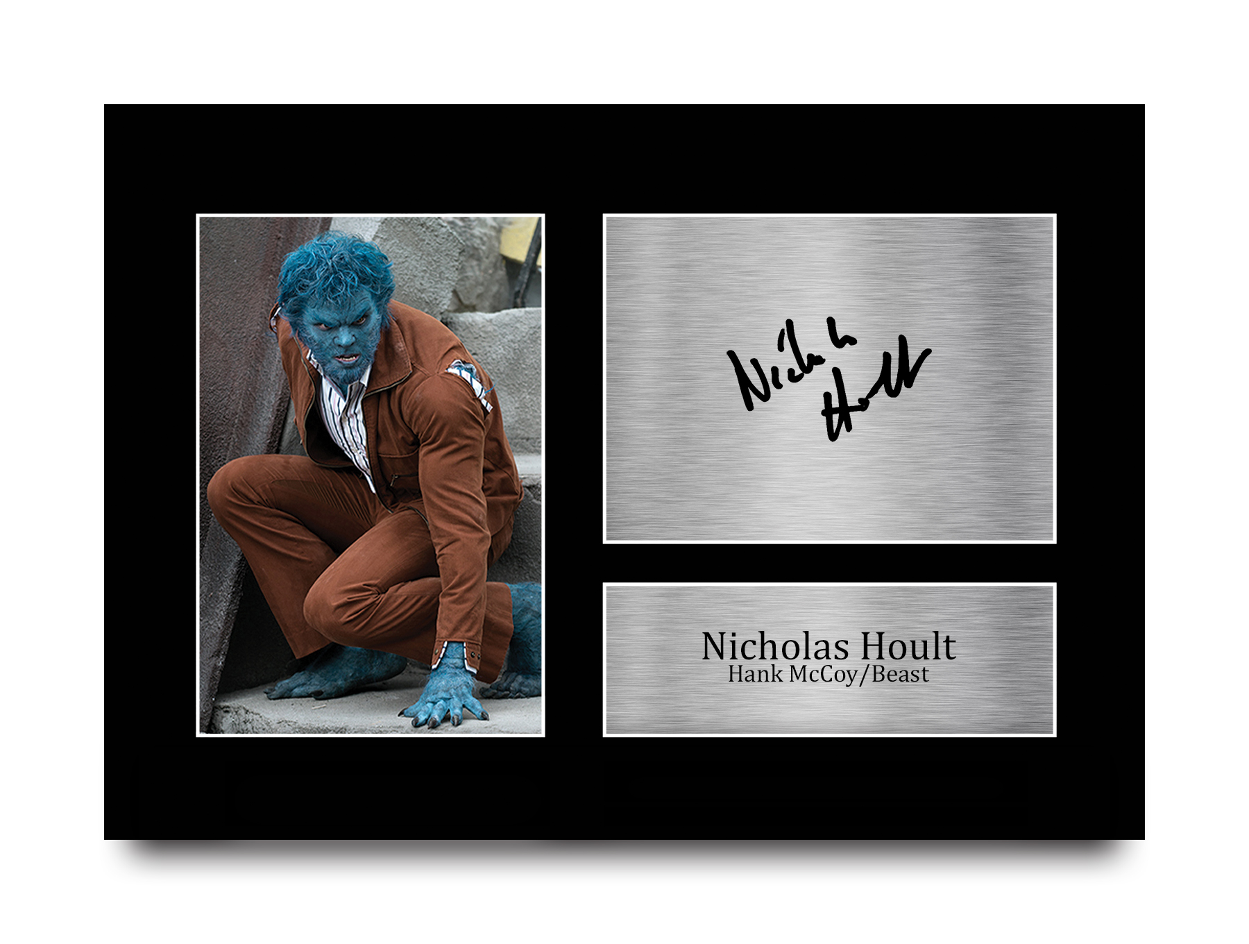 Nicholas Hoult X-Men Hank McCoy / Beast Gifts Signed Photo Print for ...