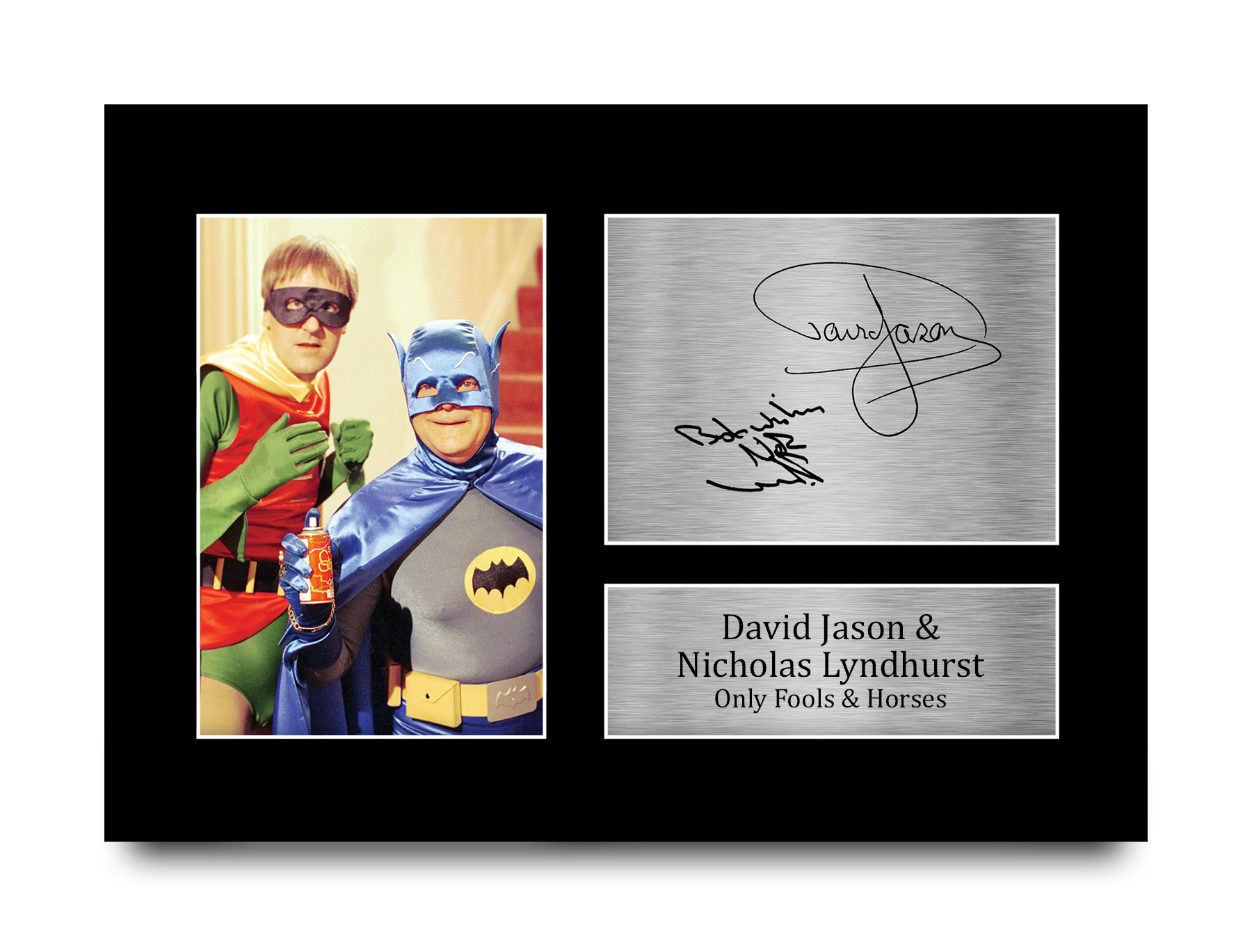 Only Fools & Horses Signed Printed Autograph Print Photo Memorabilia ...