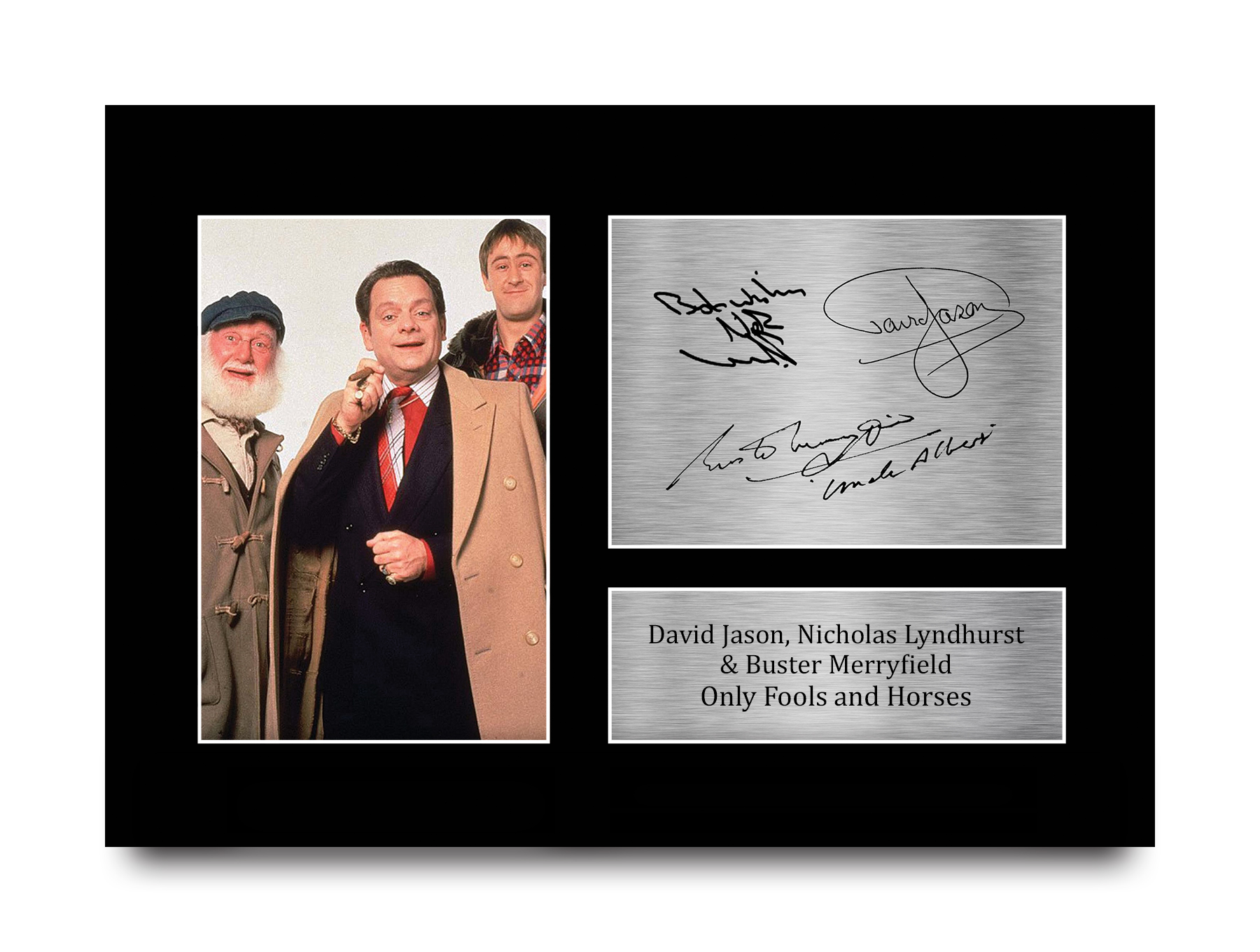 Only Fools and Horses Del Boy Rodney Signed Printed Autograph Photo ...