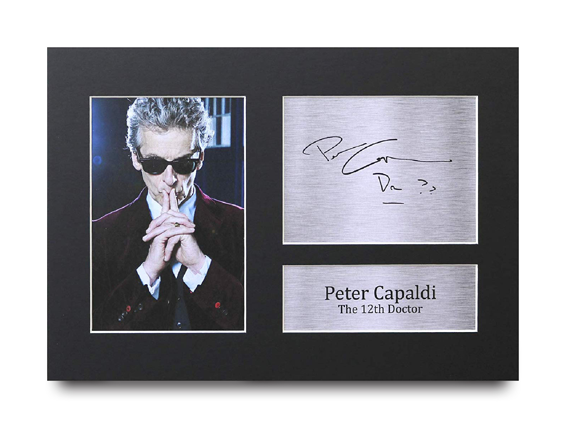 Peter Capaldi Signed Pre Printed Autograph A4 Photo Gift For a Dr Who ...
