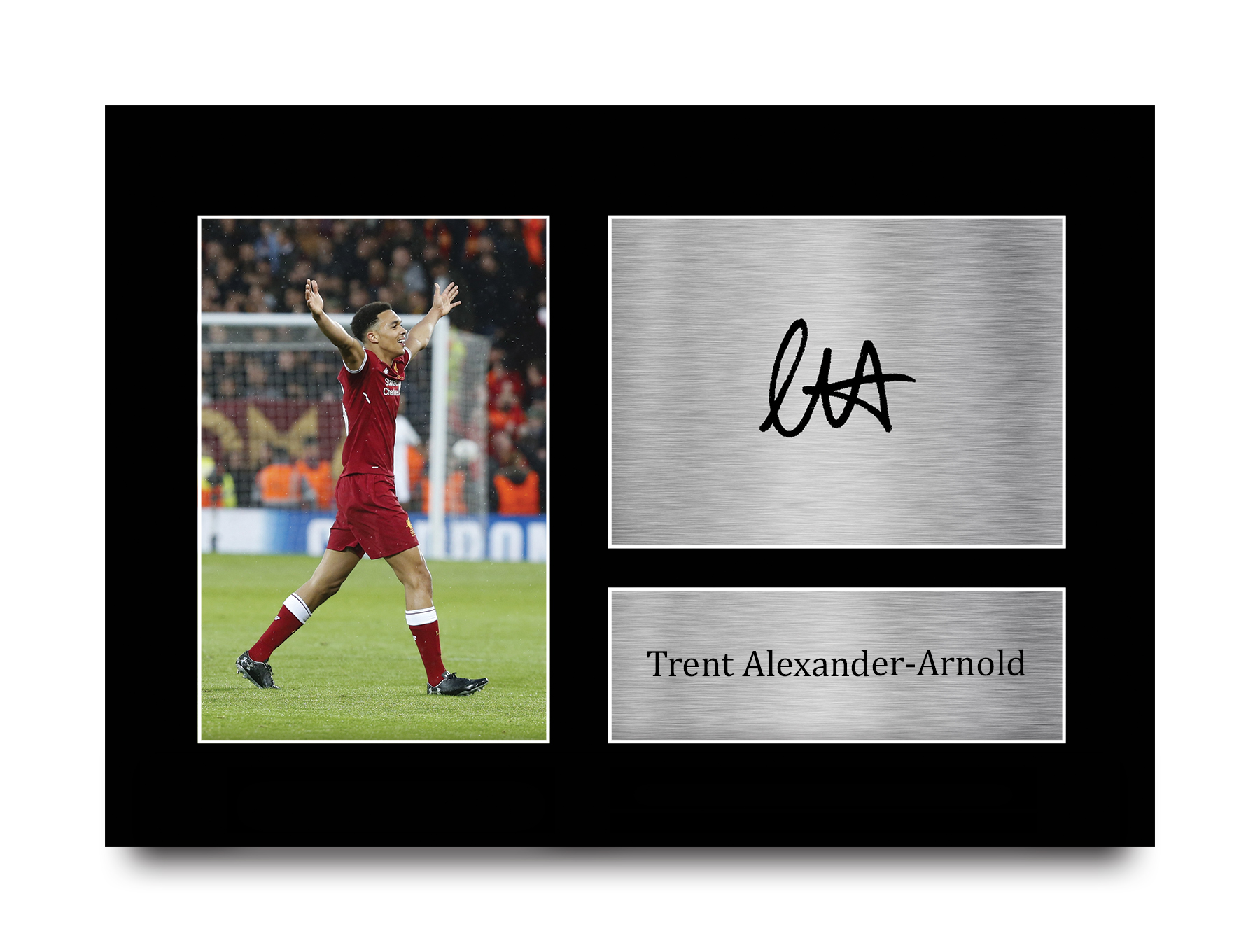 Trent Alexander-Arnold Signed A4 Framed Printed Autograph Liverpool LFC ...