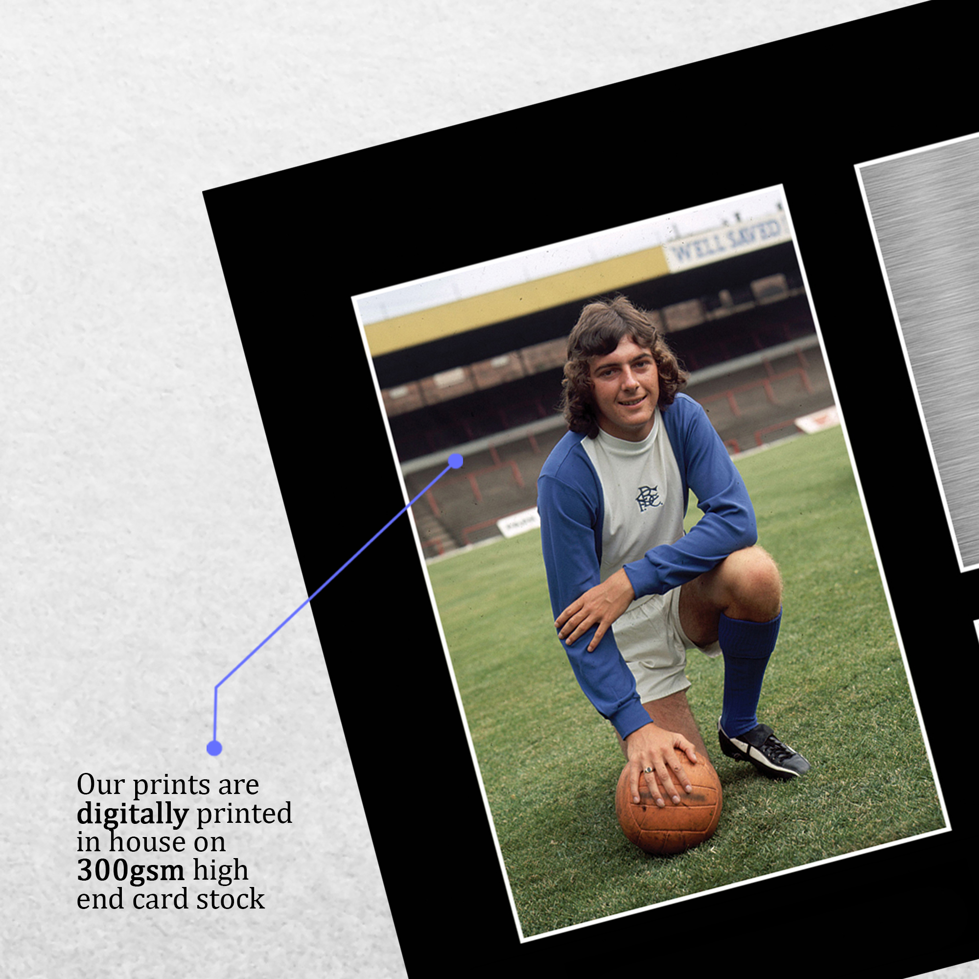 Trevor Francis Signed Birmingham Pre Printed Autograph Photo ...